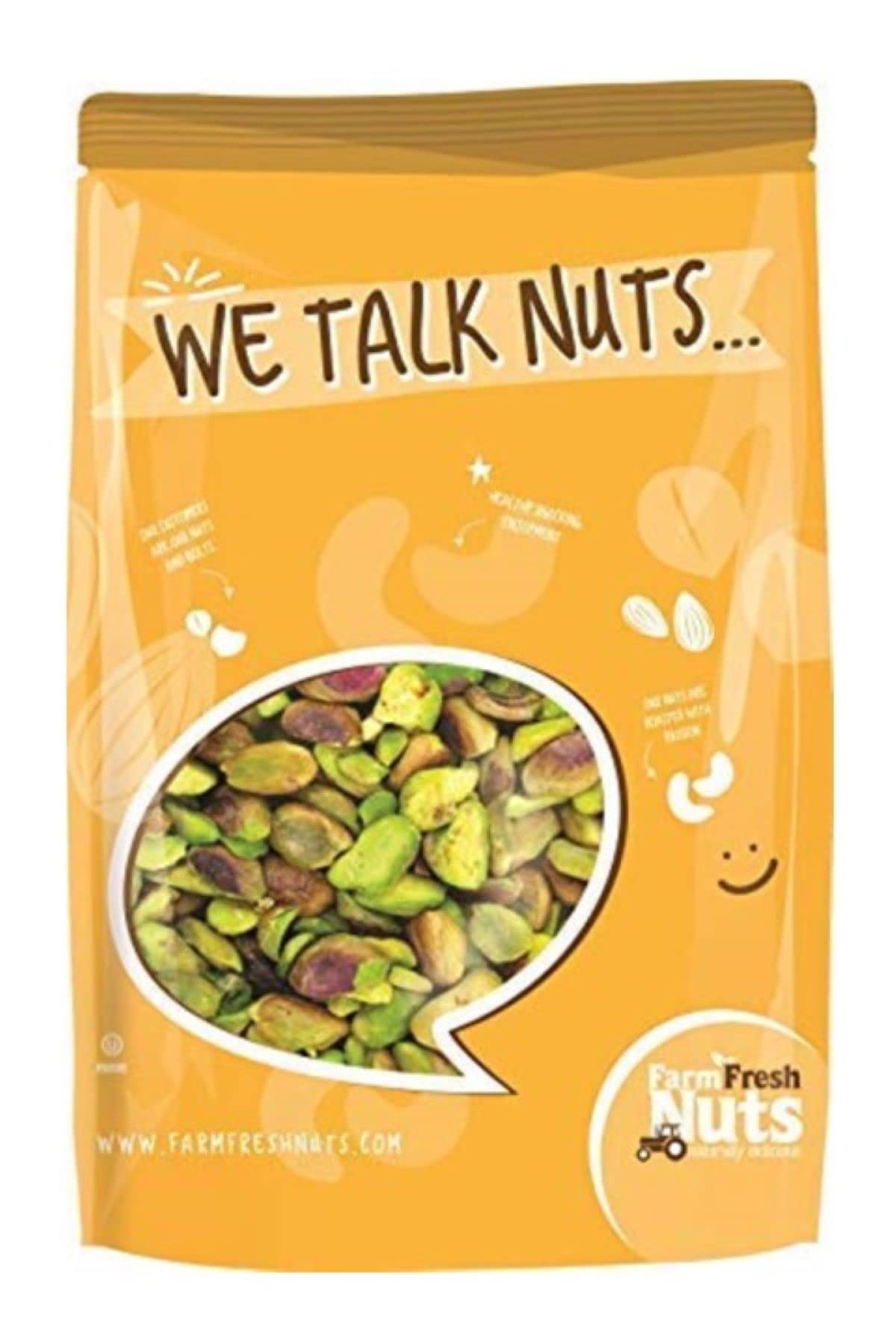 Shelled Raw Pistachio Kernels IRF13 by Farm Fresh Nuts (2 LB.) Bag off The World's Finest ...
