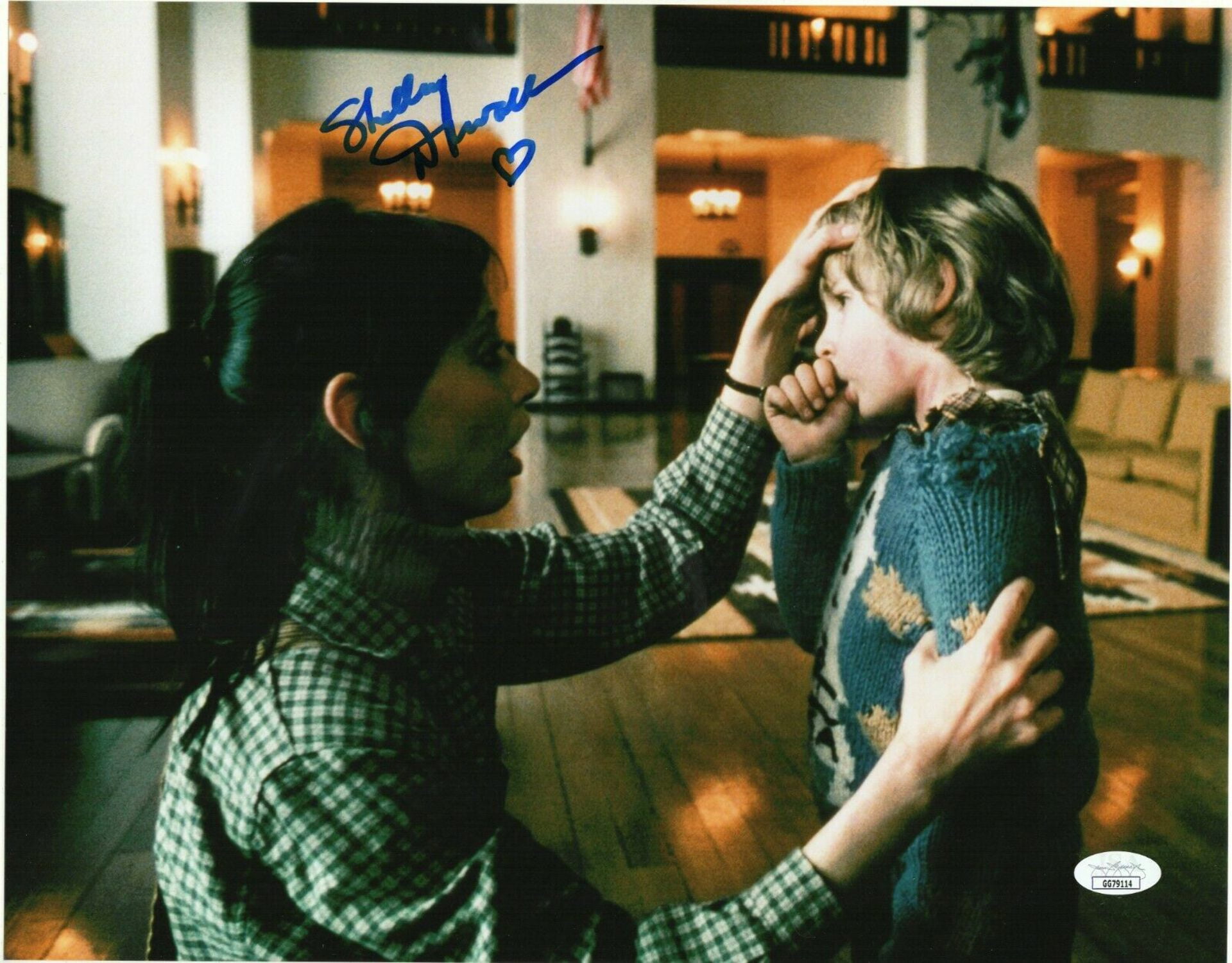 Shelley Duvall autographed Shining 11x14 movie photo with Danny Lloyd ...