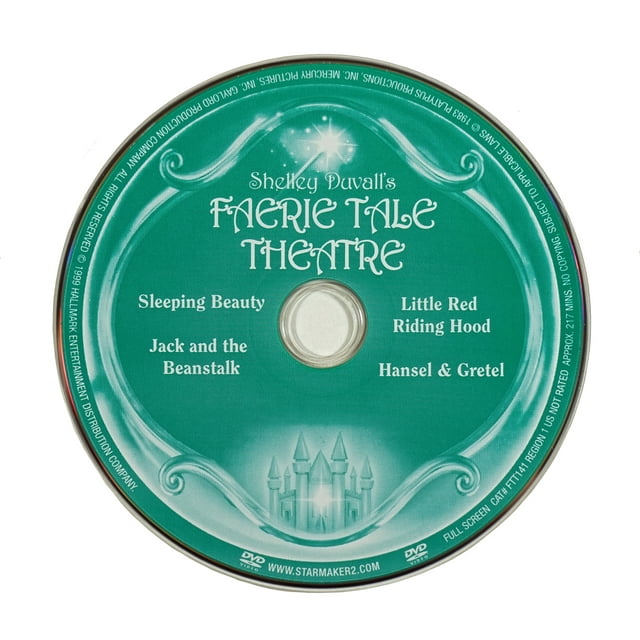 Shelley Duvall's Faerie Tale Theatre DVD - Sleeping Beauty, Jack & the ...