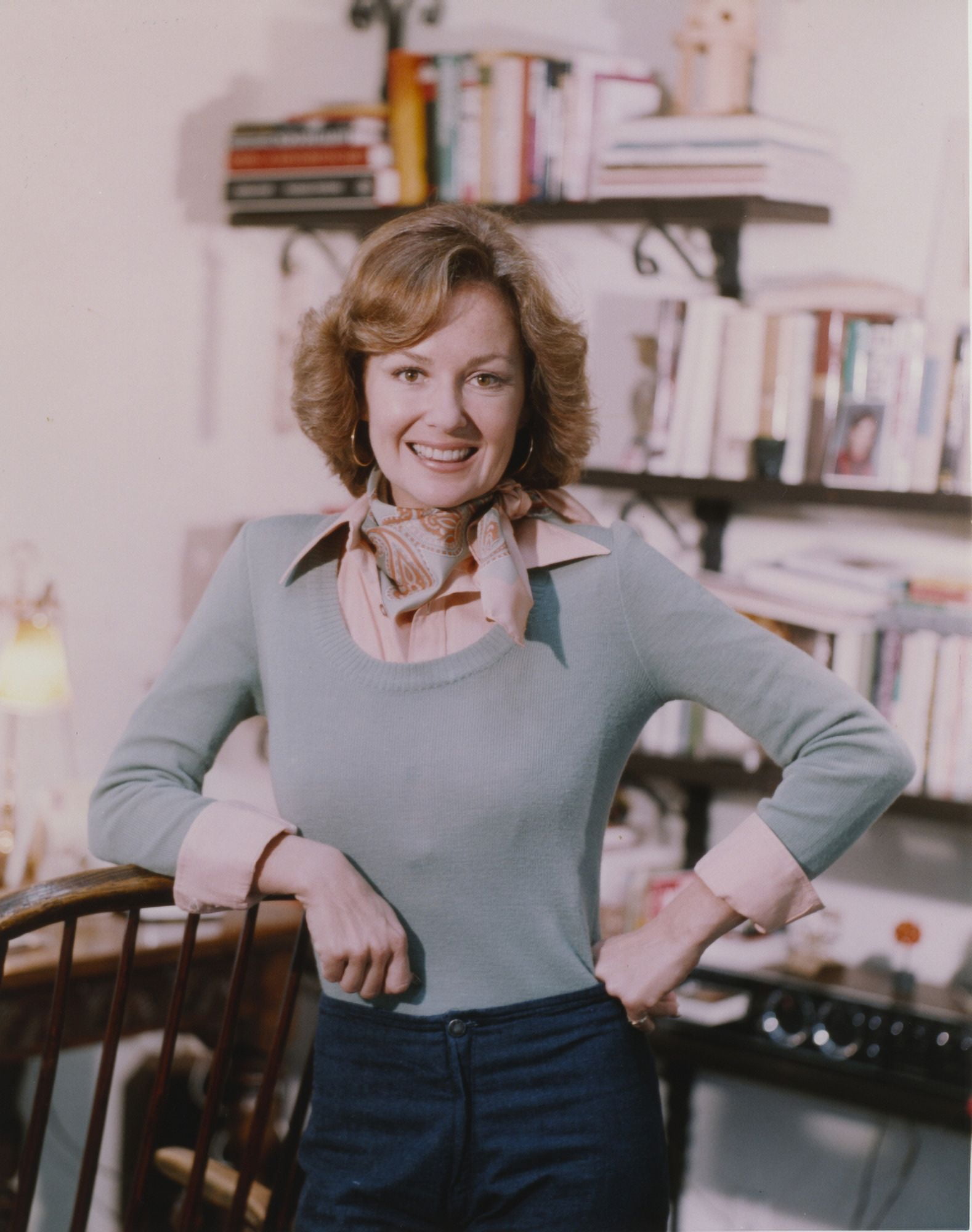 Shelley Fabares Posed in wearing Gray Sweater Photo Print (24 x 30 ...