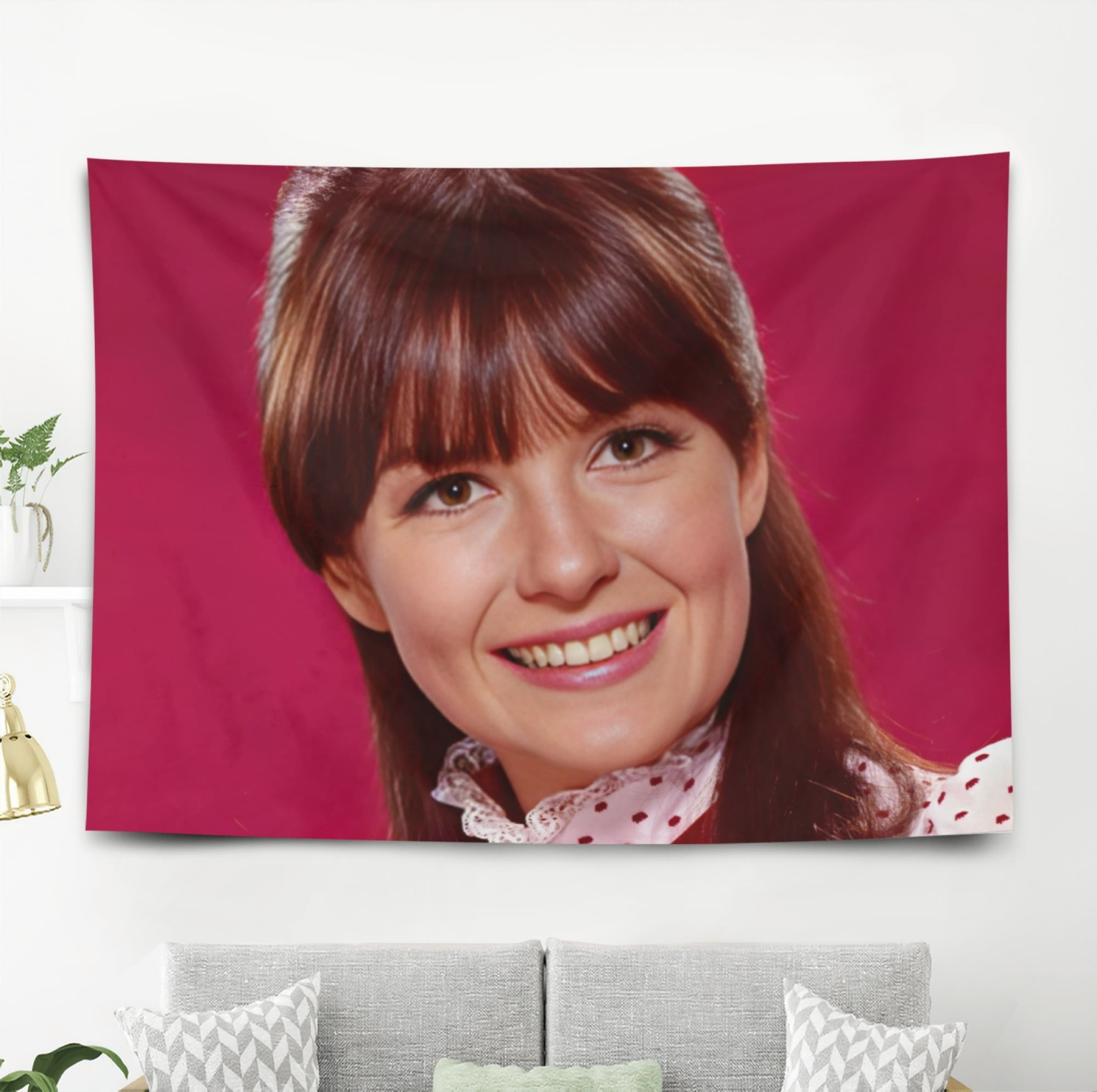 Shelley Fabares Tapestry Gift Wall Hanging Backdrop for Room Bedroom ...