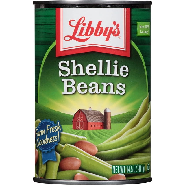 Libby's Shellie Beans, Pack of 6, 14.5oz Cans - Walmart.com