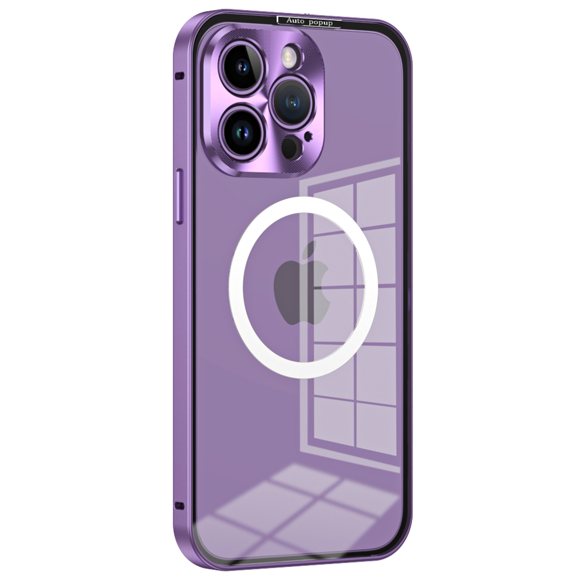 Shellify Metal Magnetic Case for iPhone 12 Compatible with Mag Safe ...