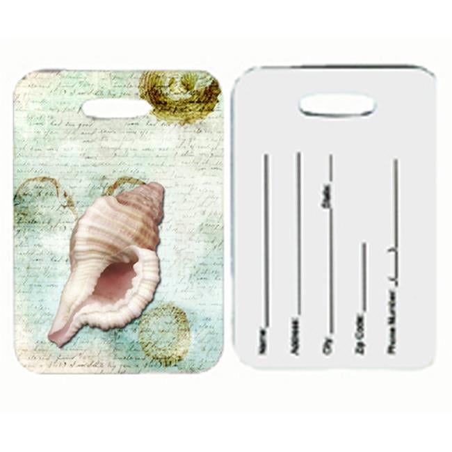 Shells Luggage Tags- Pair Of 2 - Walmart.com