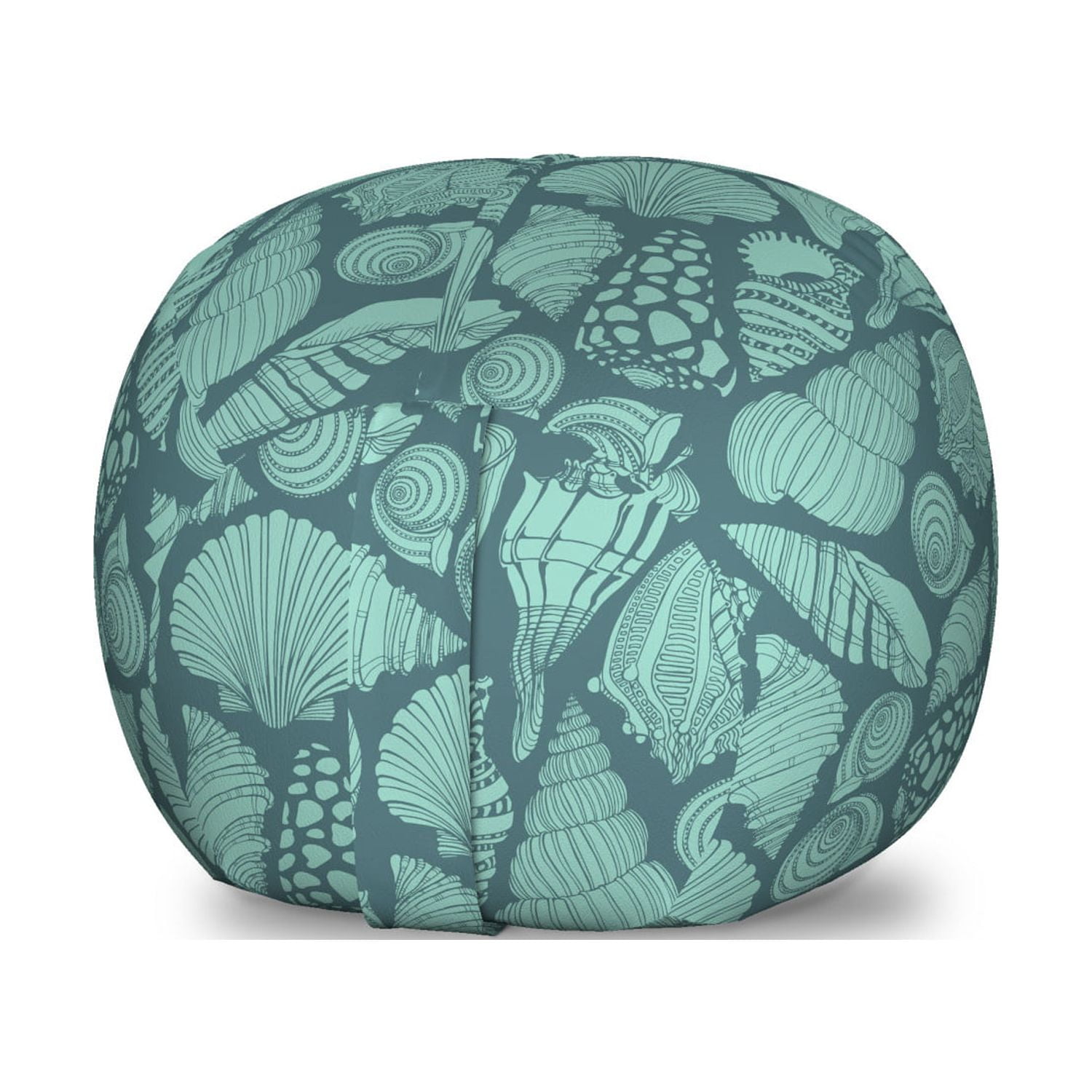 Shells Storage Toy Bag Chair, Marine Concept Elements Design of ...