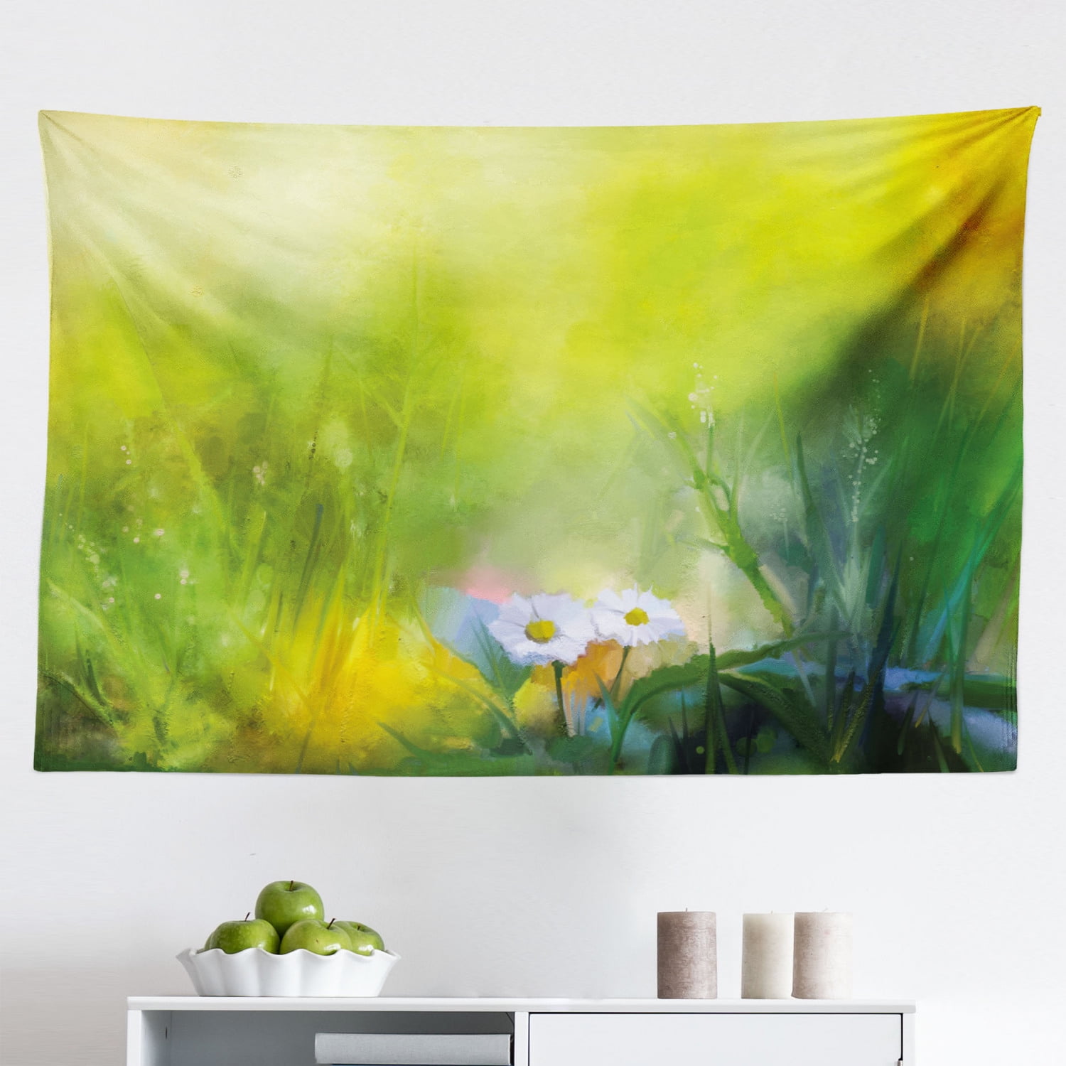 Shells Tapestry, Creeper Plant Wrap Up Everywhere Leaves of Foliage ...