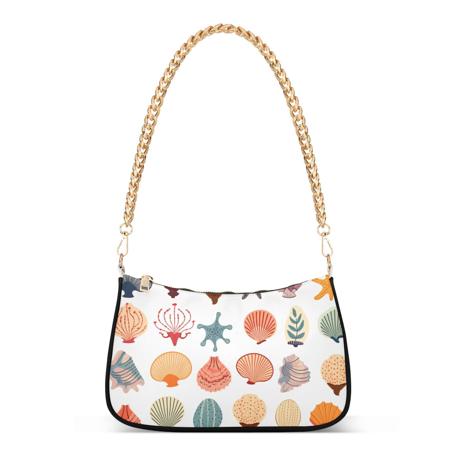 Shells and ConchesWomen Small Shoulder Bag Crossbody Tote Hobo Bags ...