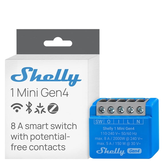 Shelly 1 Mini Gen4 - Walmart.com