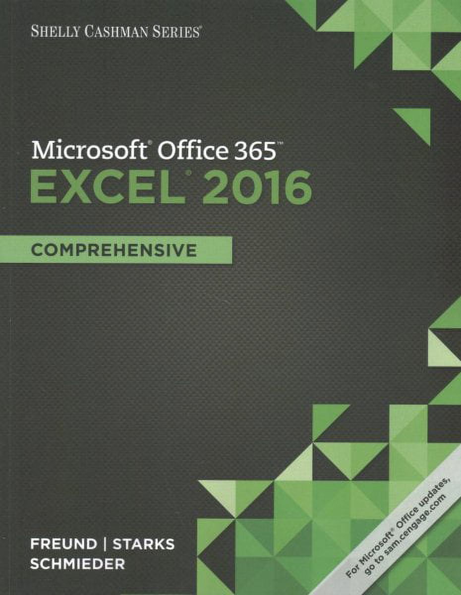 Shelly Cashman Microsoft Office 365 & Excel 2016 - Walmart.com Shelly Cashman Microsoft Office 365 & Excel 2016 - Walmart.com