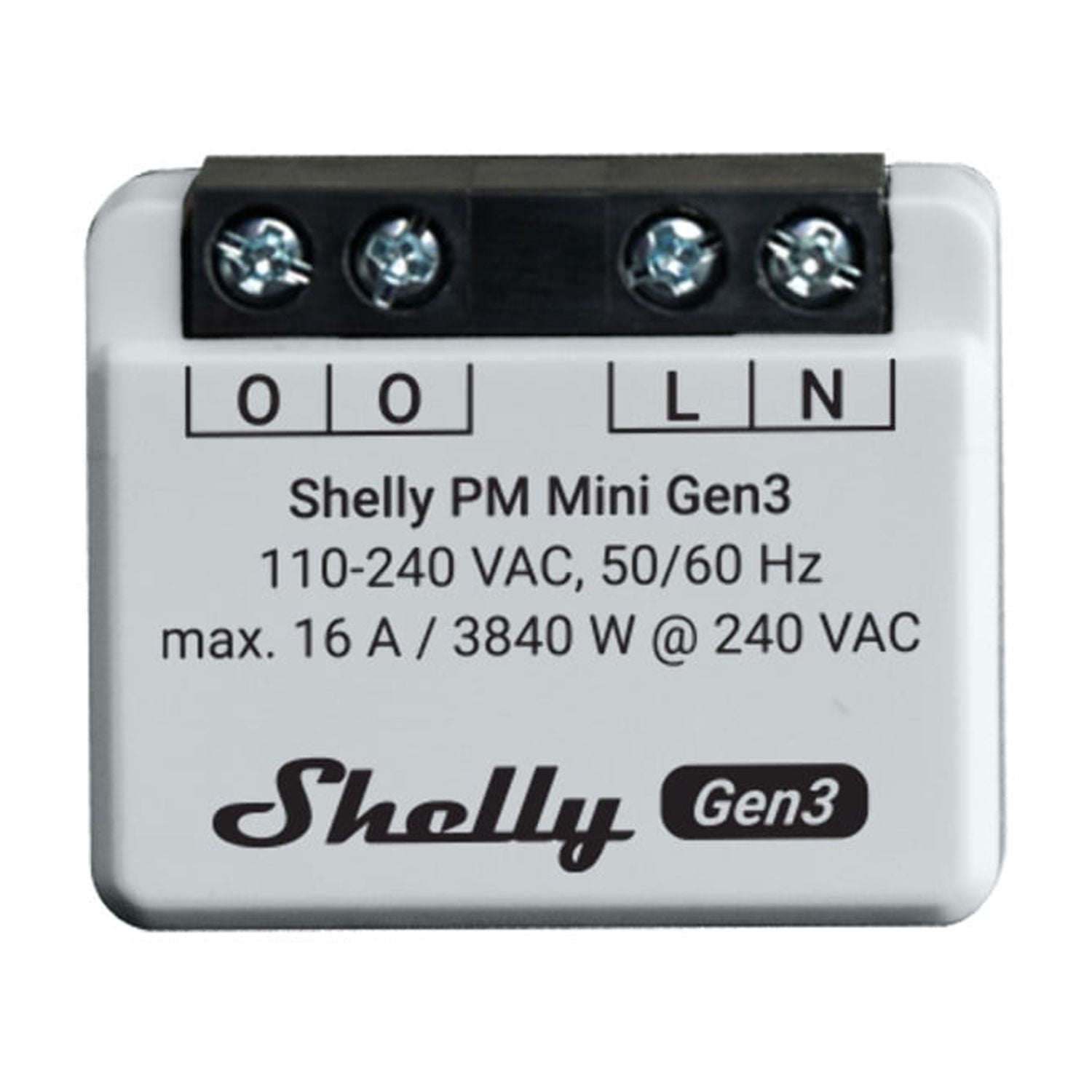 Shelly PM Mini Gen 3 | WiFi & Bluetooth Smart Power Meter 1 Channel 16 ...