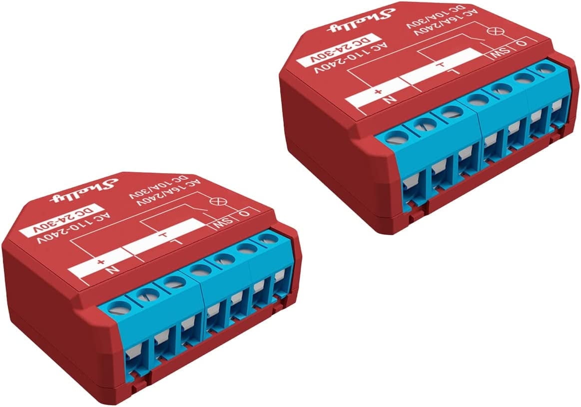 Shelly Plus 1PM Relay Switch, WiFi Smart Home Automation, Alexa Google ...