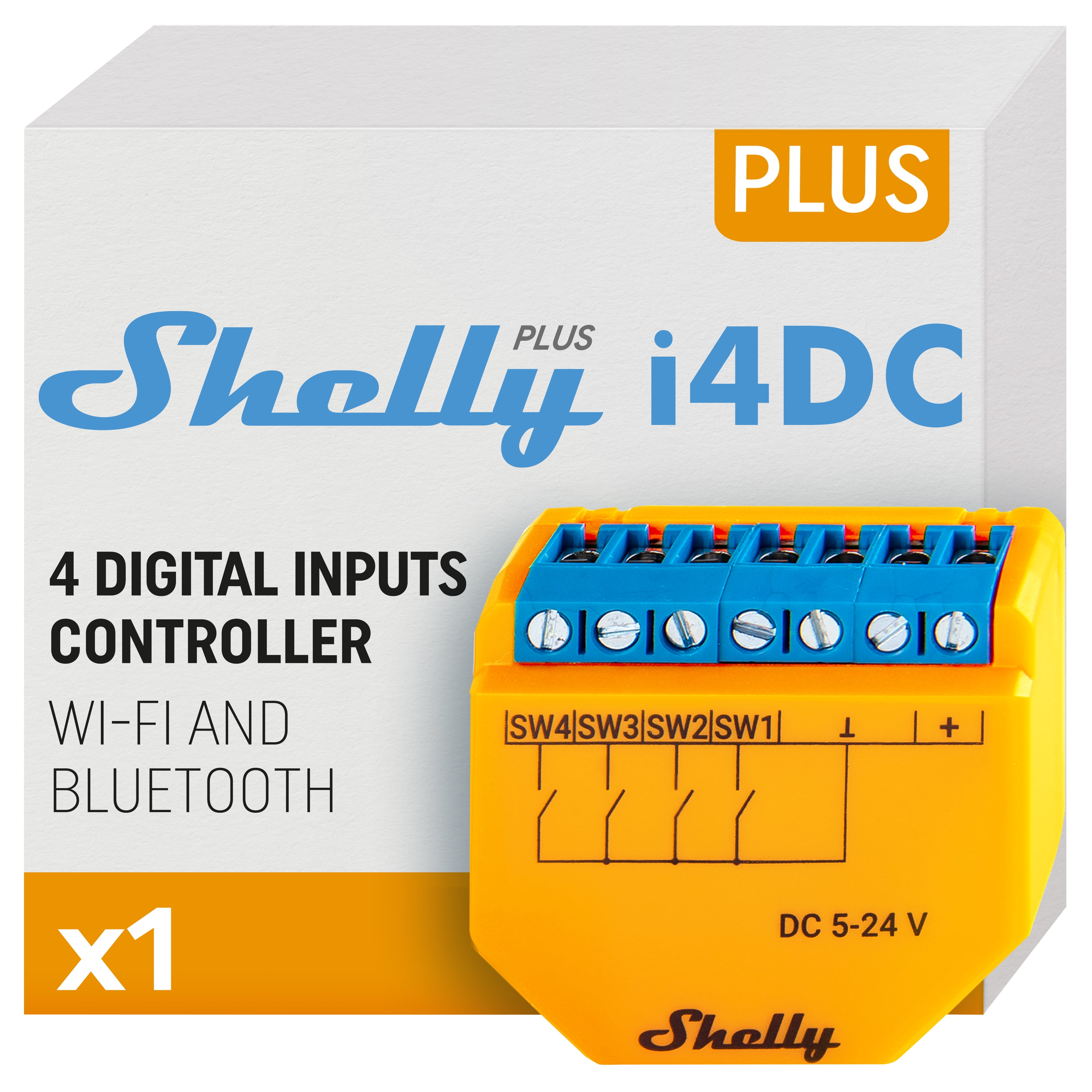 Shelly Plus i4 DC WiFi 4 Digit - Walmart.com