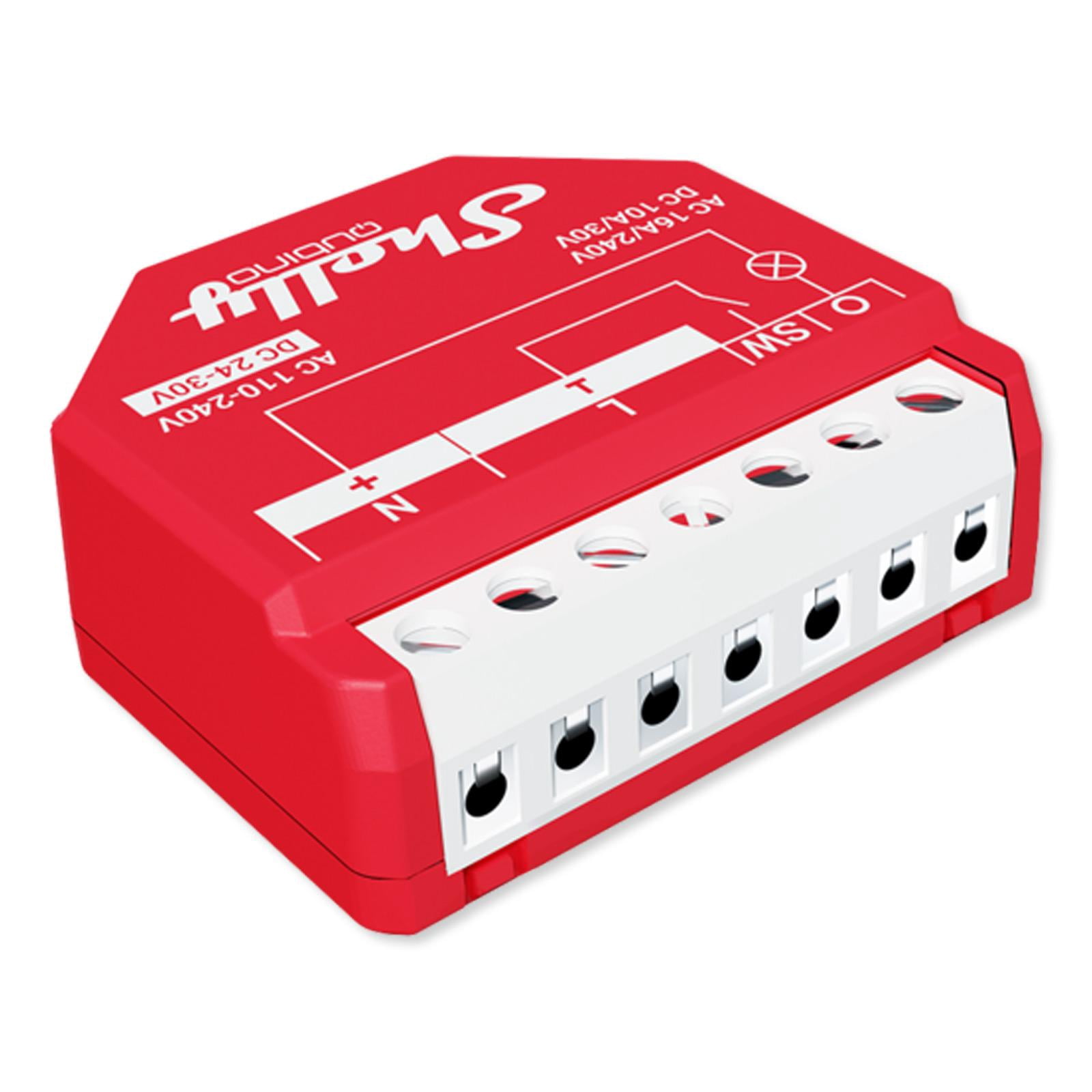 Shelly Qubino Wave 1PM Z-Wave Relay Module with Power Monitoring (Wave ...