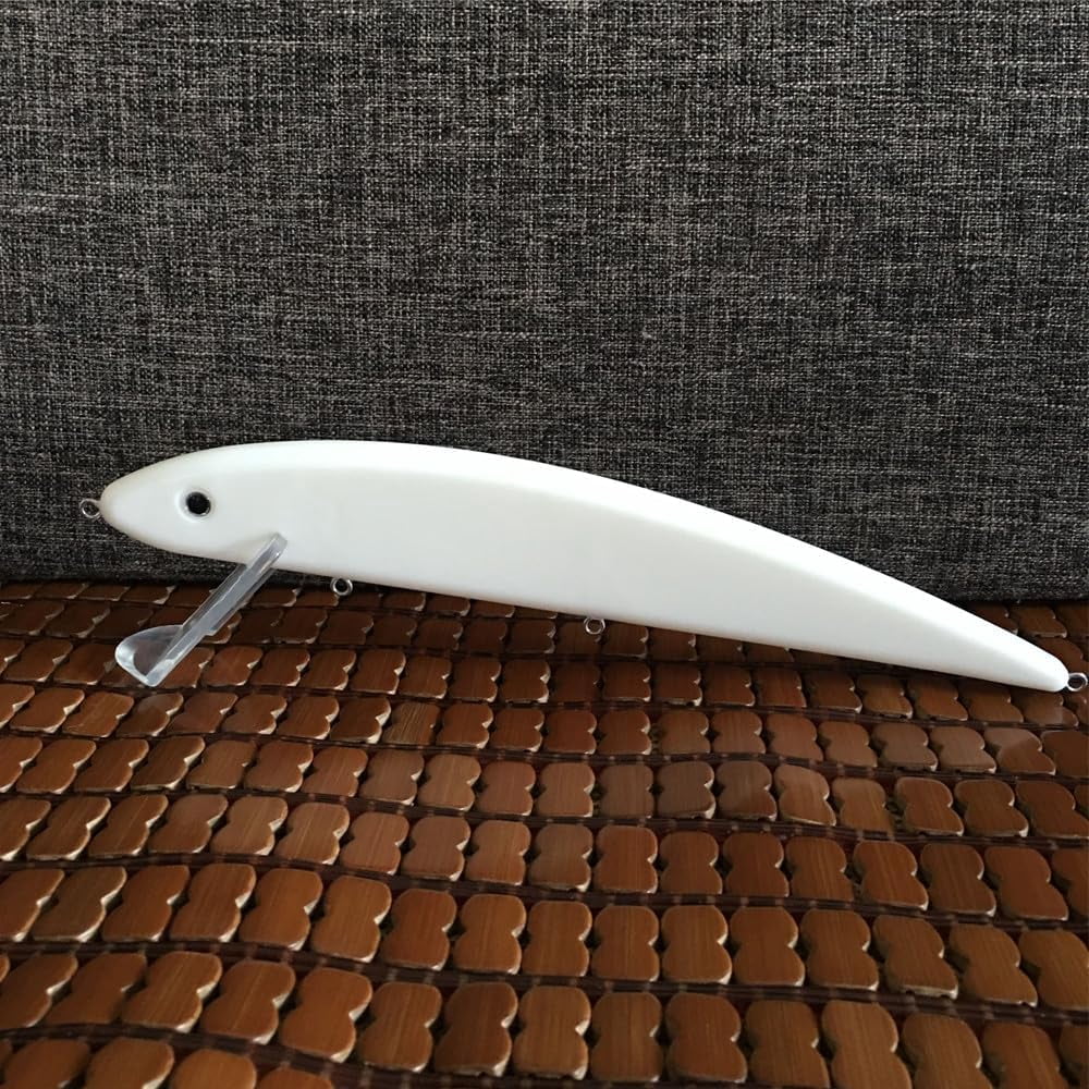 Shelt's 5 pcs Unpainted 13" Jake Musky Seafishing Pike Hard Lure Blanks ...