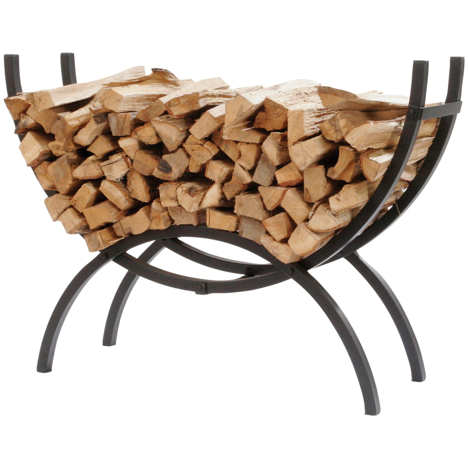 Shelter Medium Crescent Log Rack - Walmart.com