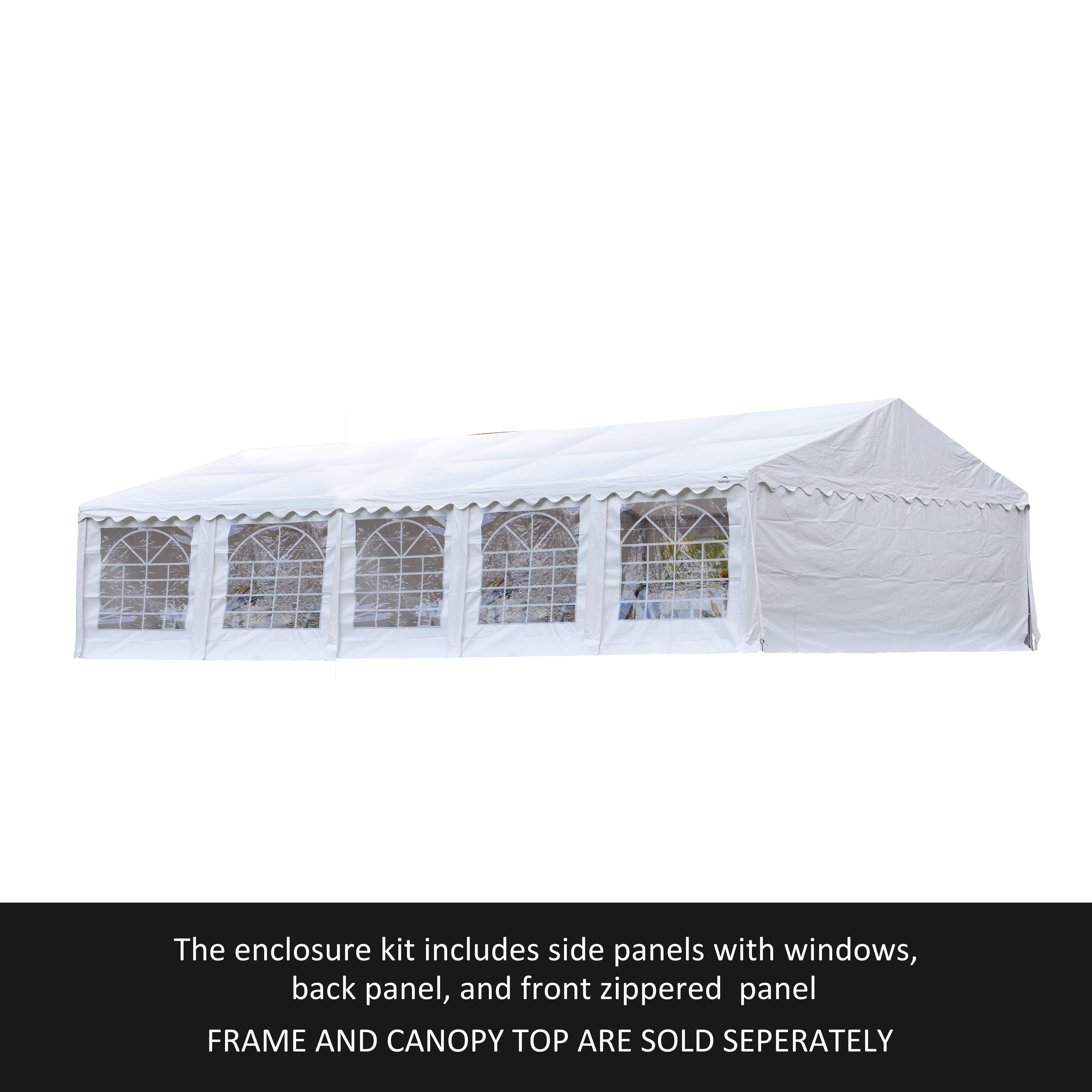ShelterLogic Heavy Duty Waterproof Enclosed Canopy Gazebo Party Tent ...