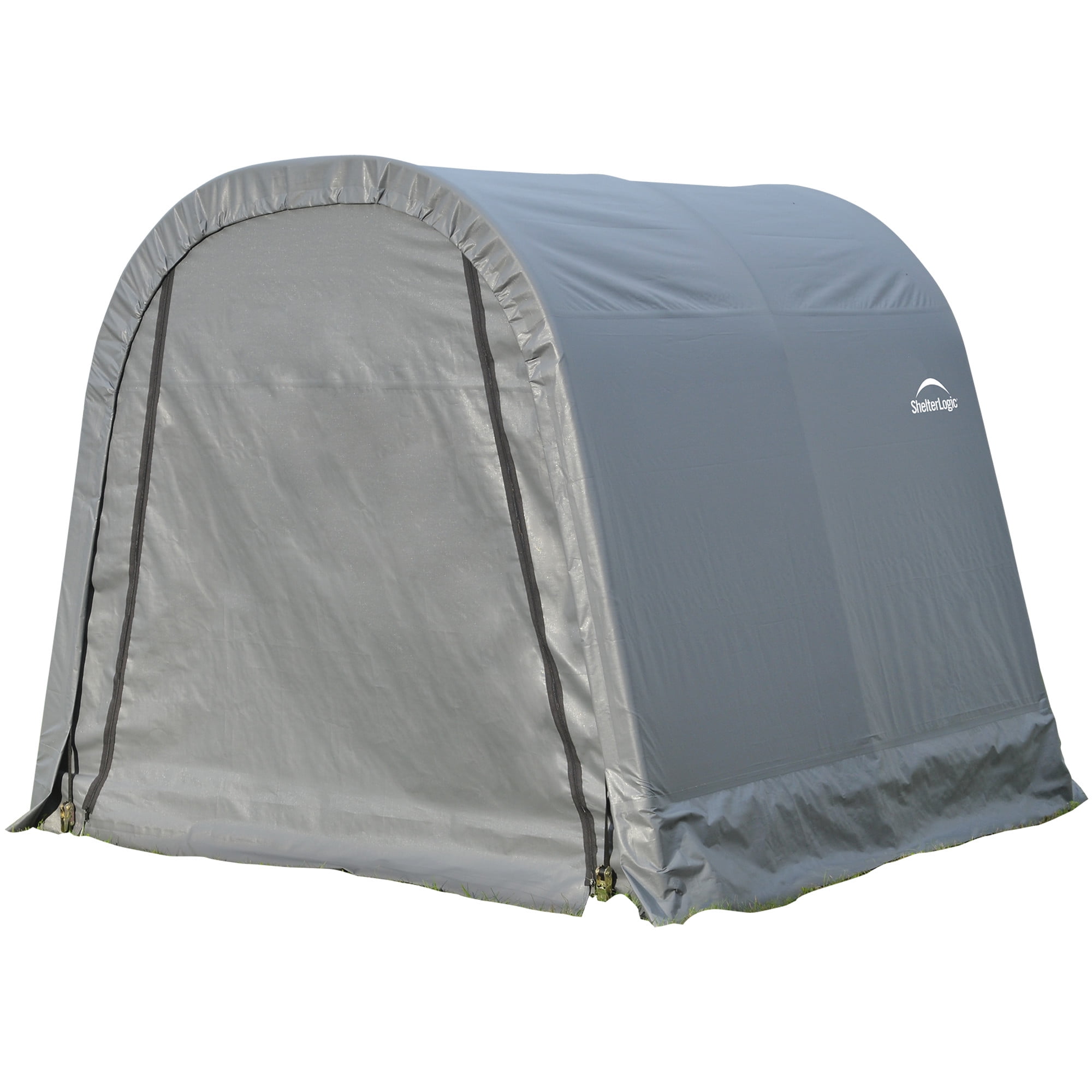 Free Shipping! ShelterLogic 76803 8x8x8 Round Style Shelter- Grey Cover ...