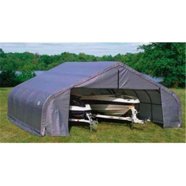 Shelterlogic 22' x 28' x12' Peak Style Shelter, Gray - Walmart.com