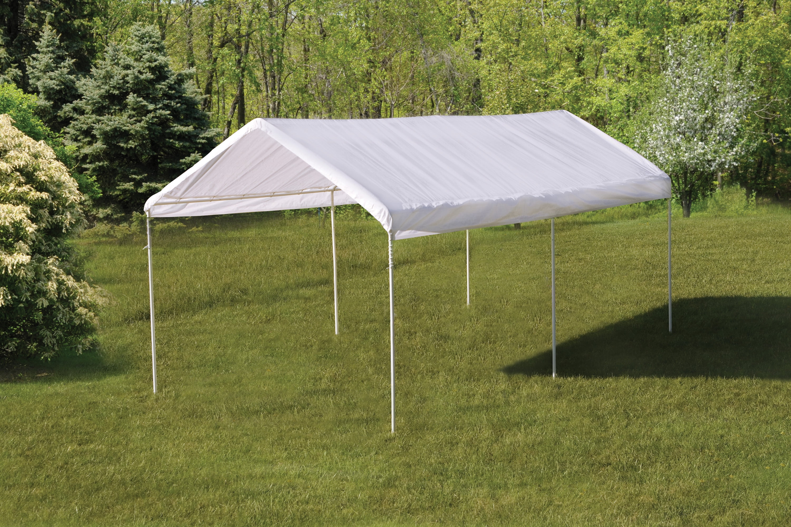 Shelterlogic Canopy 10' X 20' Canopy - White - Walmart.com