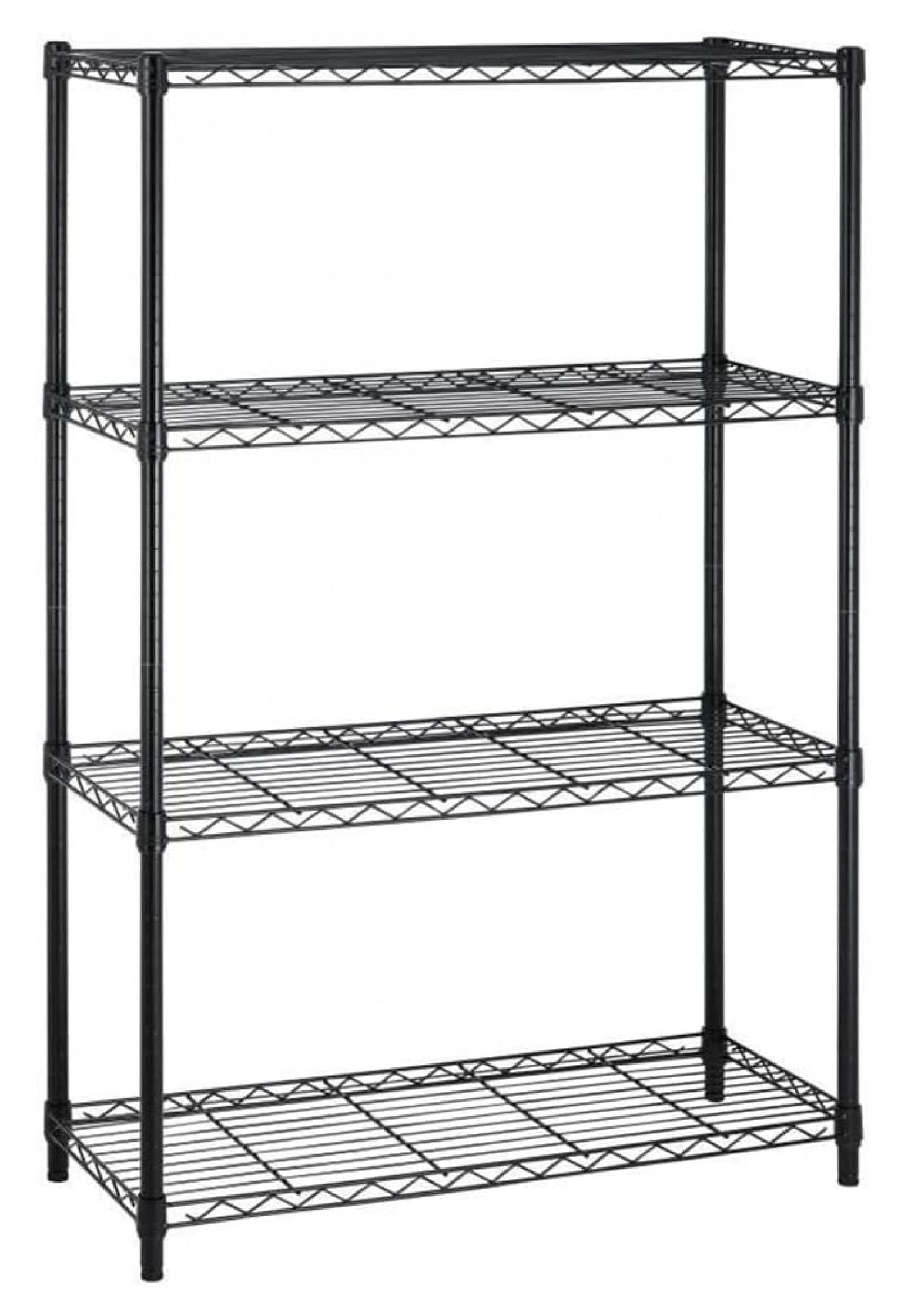 Shelves Shelf Storage Shelves Heavy Duty 4 Tier Adjustable Shelf 1000 ...