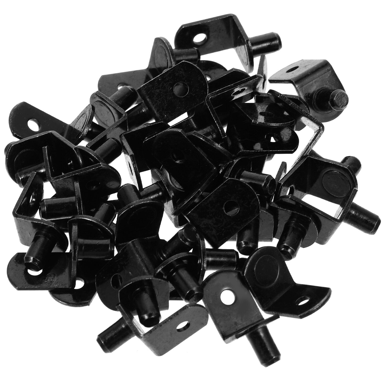 HOMEMAXS Black Cupboard Support Pins Made of Cold Rolled Steel for Wood ...