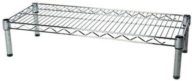 Shelving Inc. 14" d x 36" w Chrome Wire Shelving with 1 Tier Shelf ...