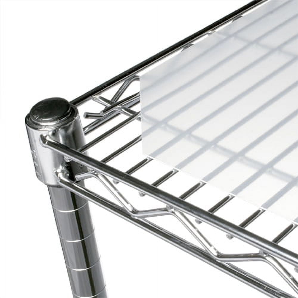 Shelving Inc. 18"d x 18"w Plastic Shelf Liner, 4 Count, Translucent ...