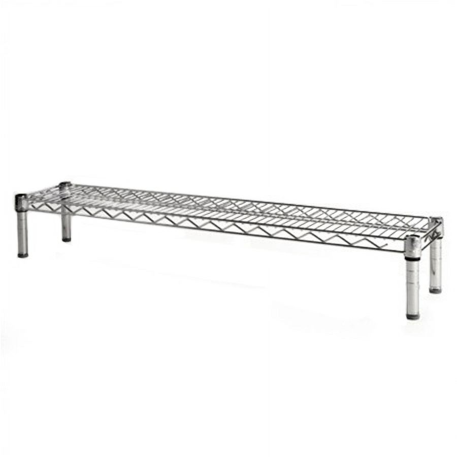 Shelving Inc. Heavy Duty 8"d x 42"w Chrome Wire 1-Tier Shelf, 800lbs ...