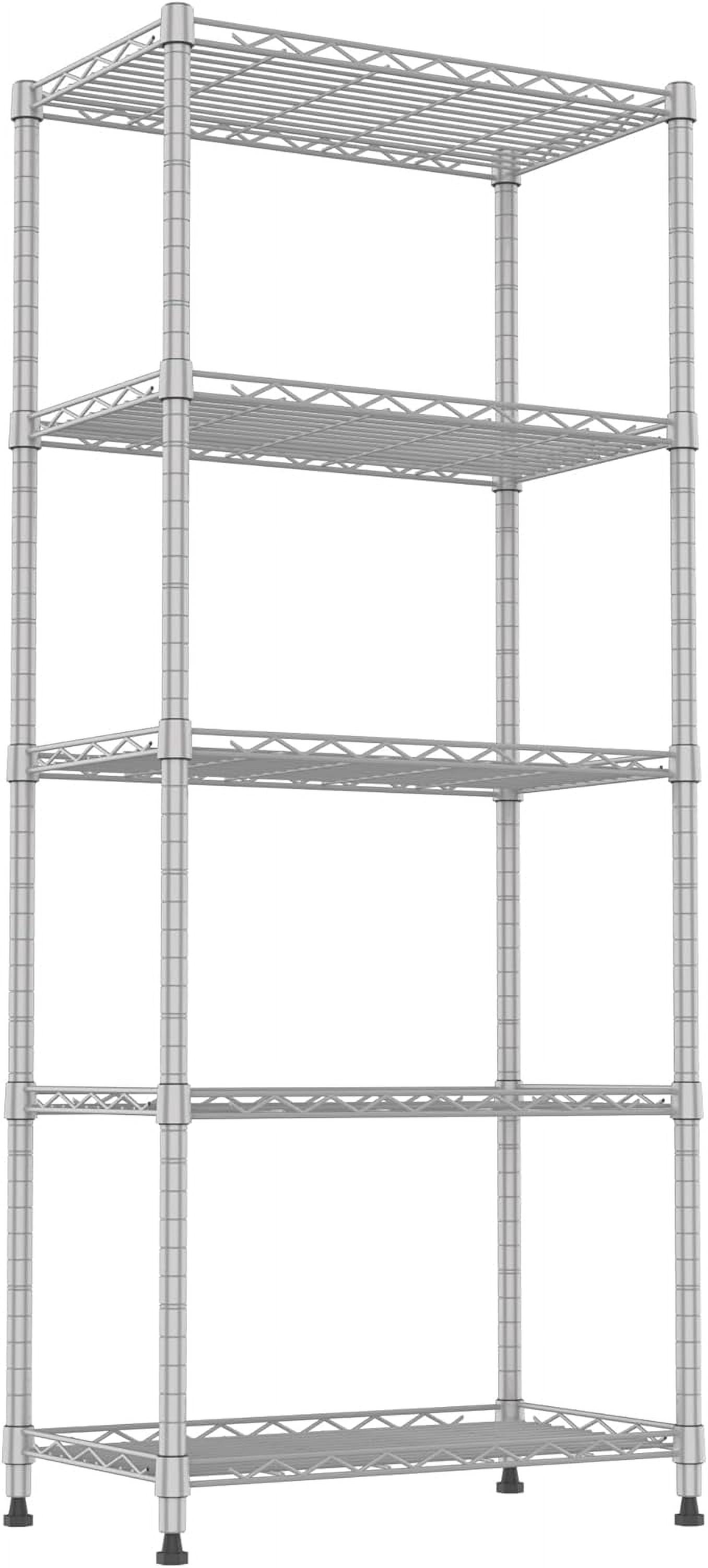 Shelving Metal Storage Rack Adjustable Shelves,Standing Storage Shelf ...