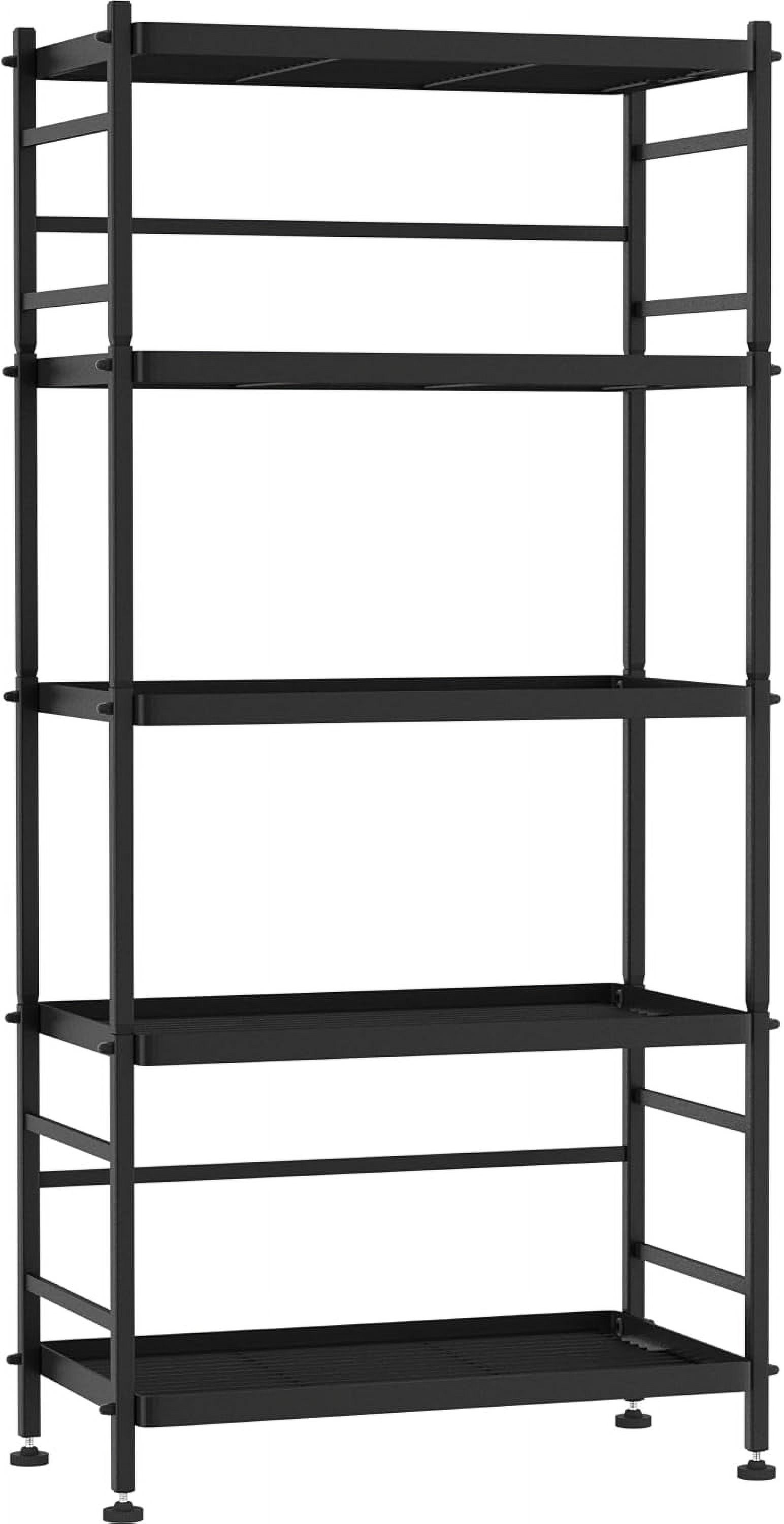 Shelving Metal Storage Rack Shelves, Standing Storage Shelf Units for ...