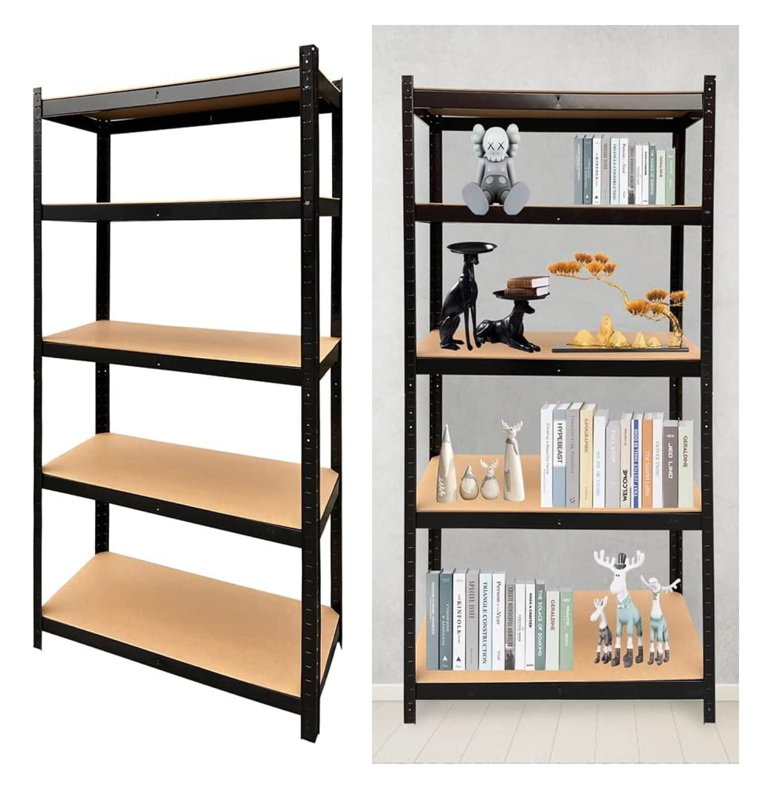 Shelving Units Storage Unit Garage Shelves Industrial Racking Boltless ...