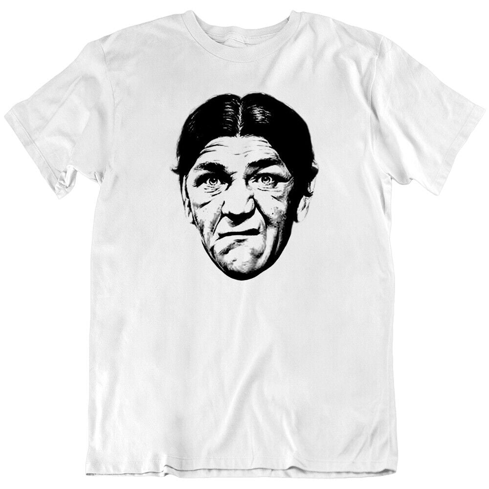 Shemp Face, Humor Funny Three Stooges, Movie Retro Lover T Shirt Tee ...