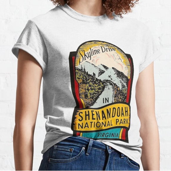 Shenandoah National Park Classic T-shirt - Walmart.com