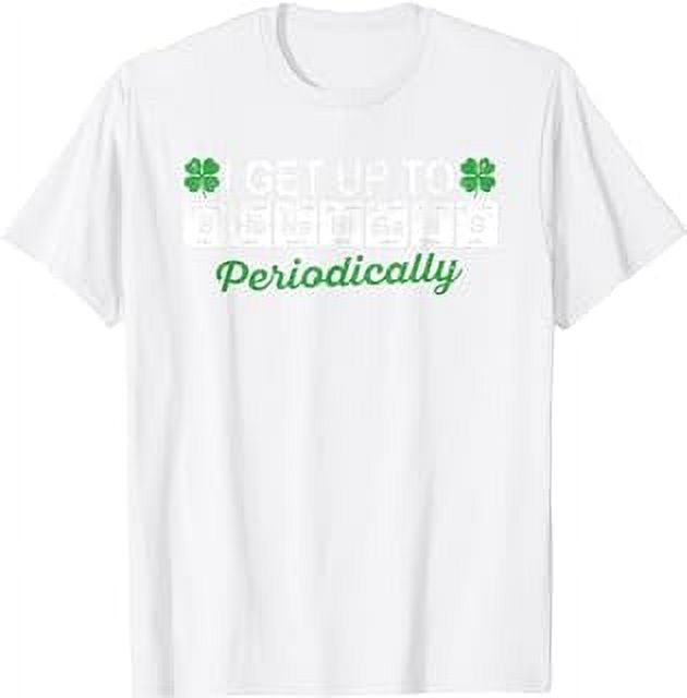Shenanigans Periodic Table Elements Science St Patricks Day T-Shirt ...