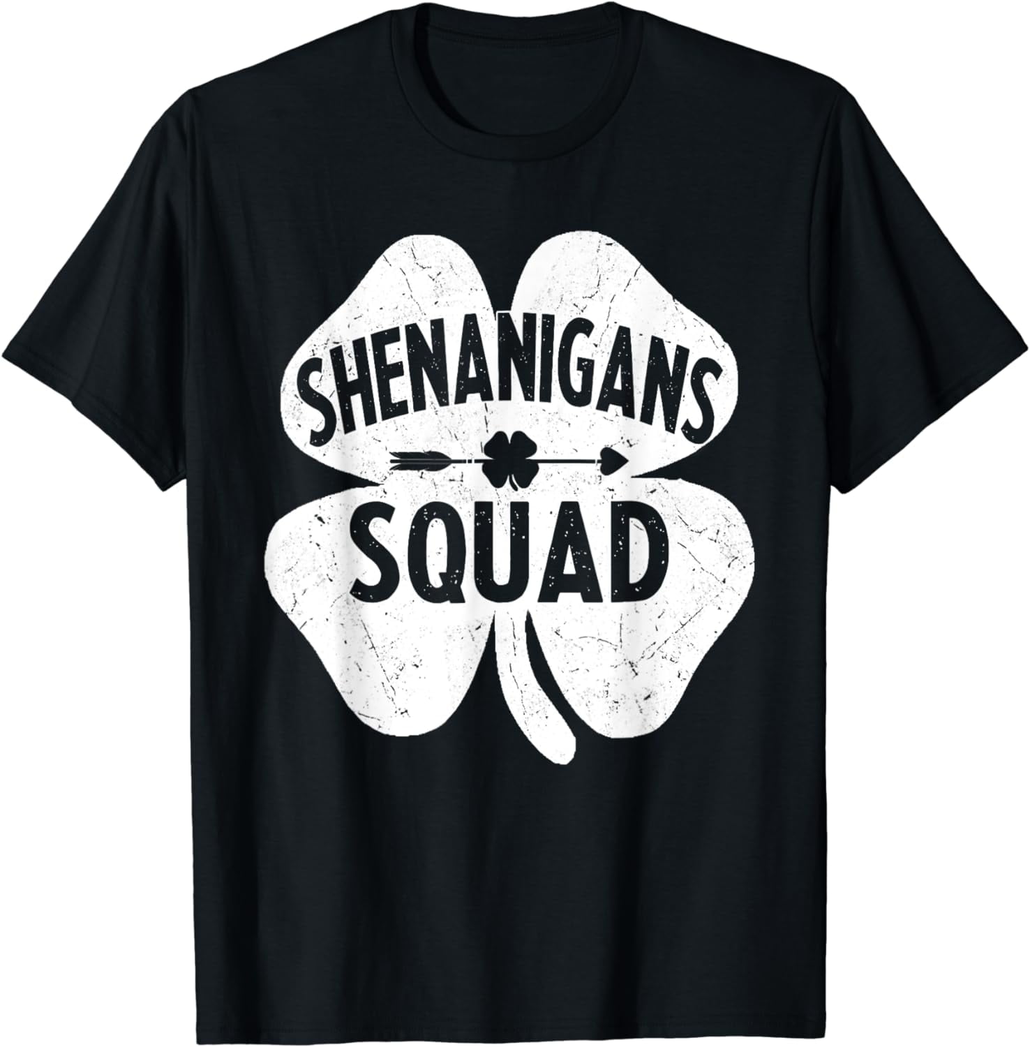 Shenanigans Squad Irish St Patricks Day Shamrock T-Shirt - Walmart.com