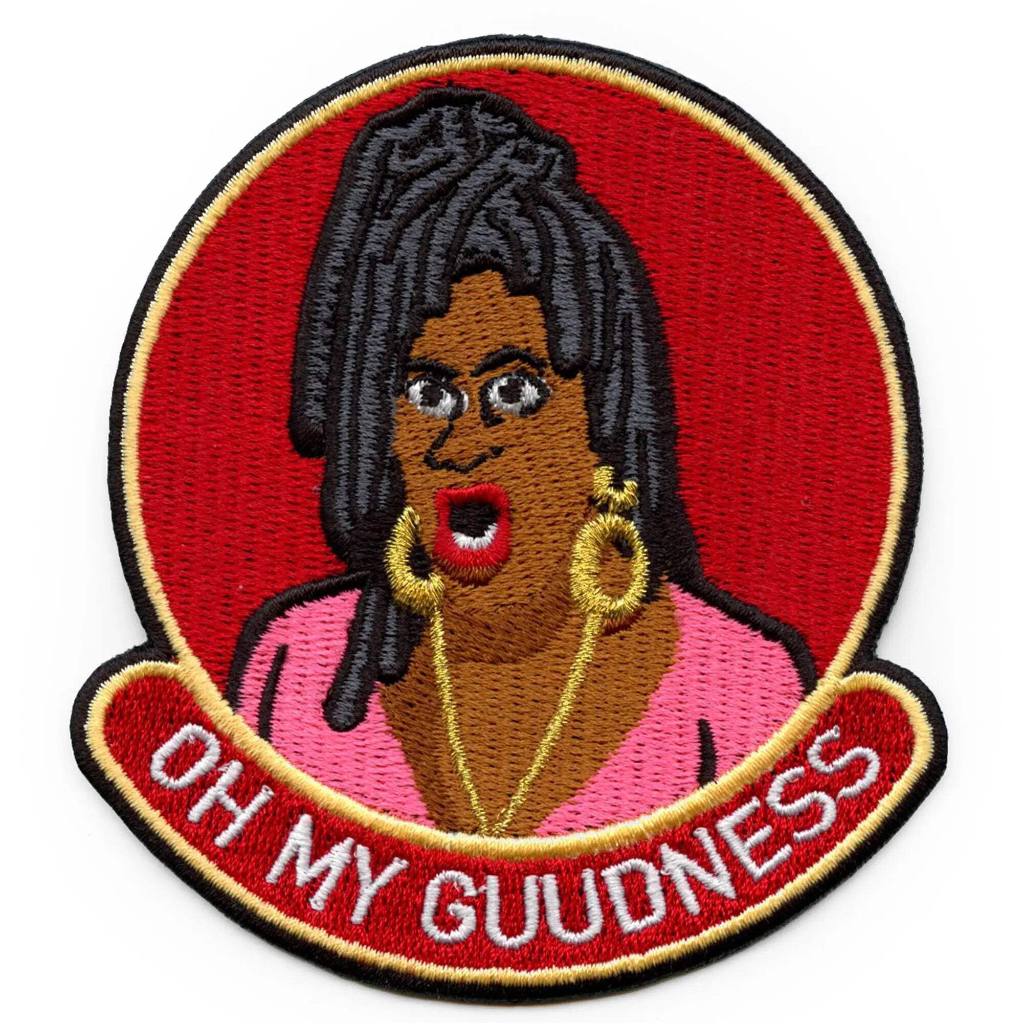 Sheneneh Oh My Guudness Patch Funny Meme Embroidered Iron On - Walmart.com