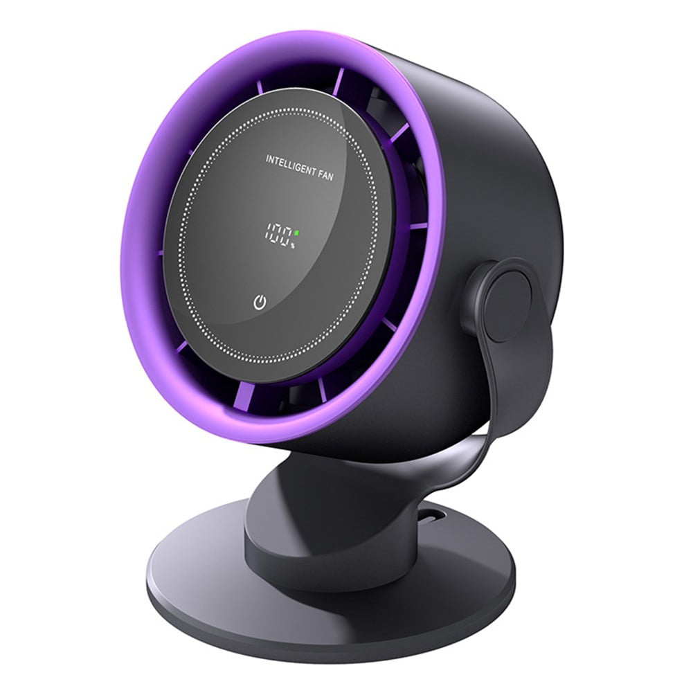 Sheng Yi 4000mah rechargeable portable fan with clip 100 speeds small ...