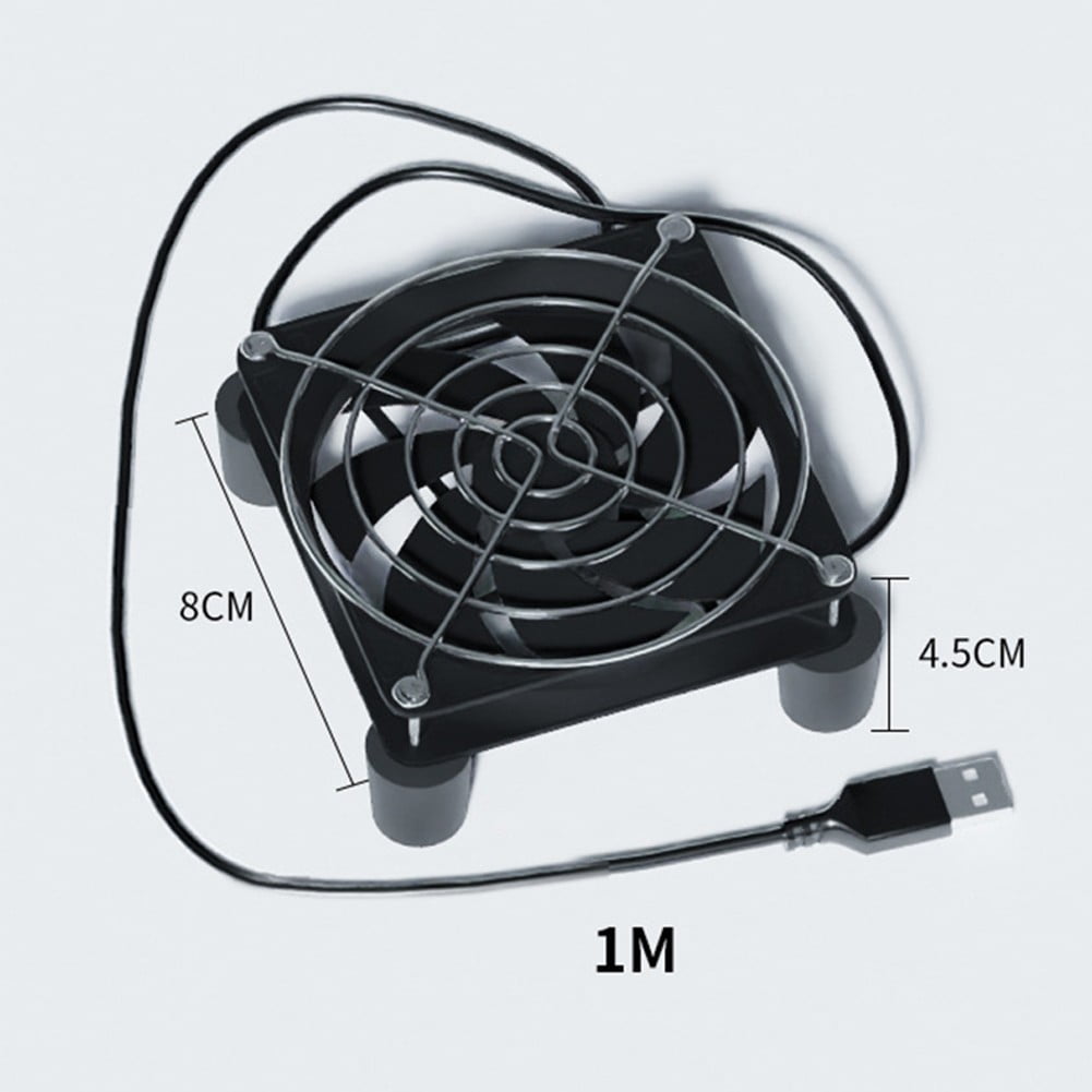 Sheng Yi 80mm DC 5V USB Router Cooling Fan DIY PC Cooler TV Box ...