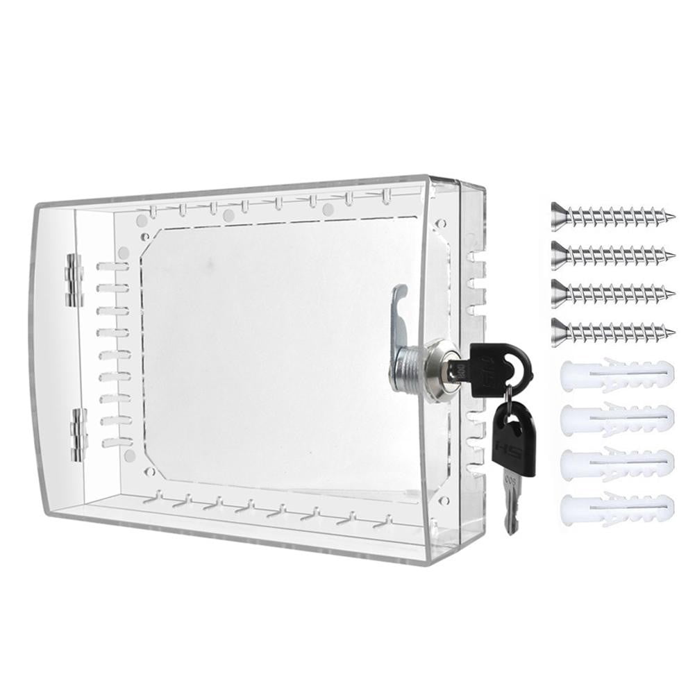 Sheng Yi Acrylic Thermostat Lock Box Transparent Wall Mounted ...