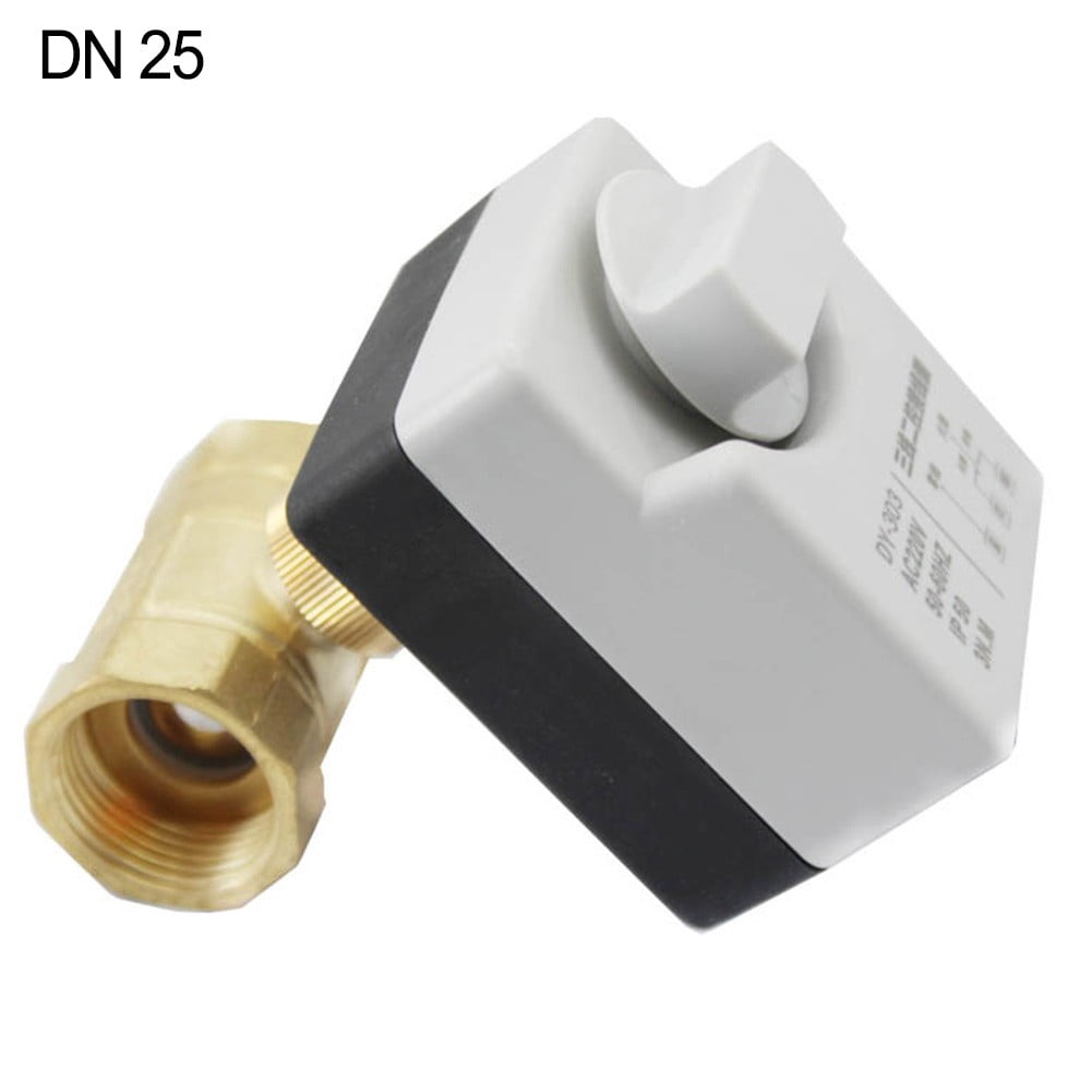 Sheng Yi Brass Electric Ball Valve 2-Way Electric Valve Electric ...
