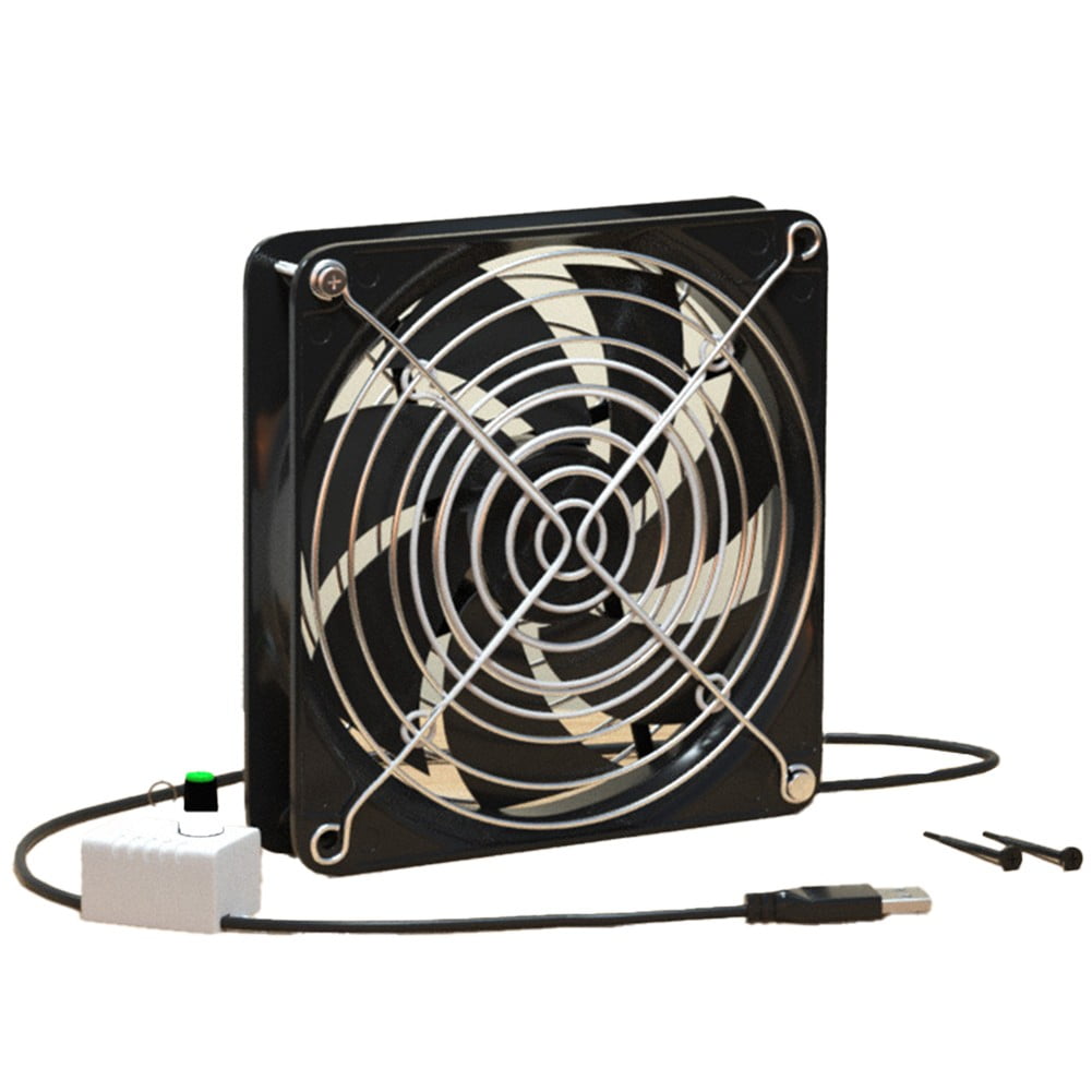 Sheng Yi DC5V Chicken cCoop Ventilation USB Fan Deodorizing Range Hood ...