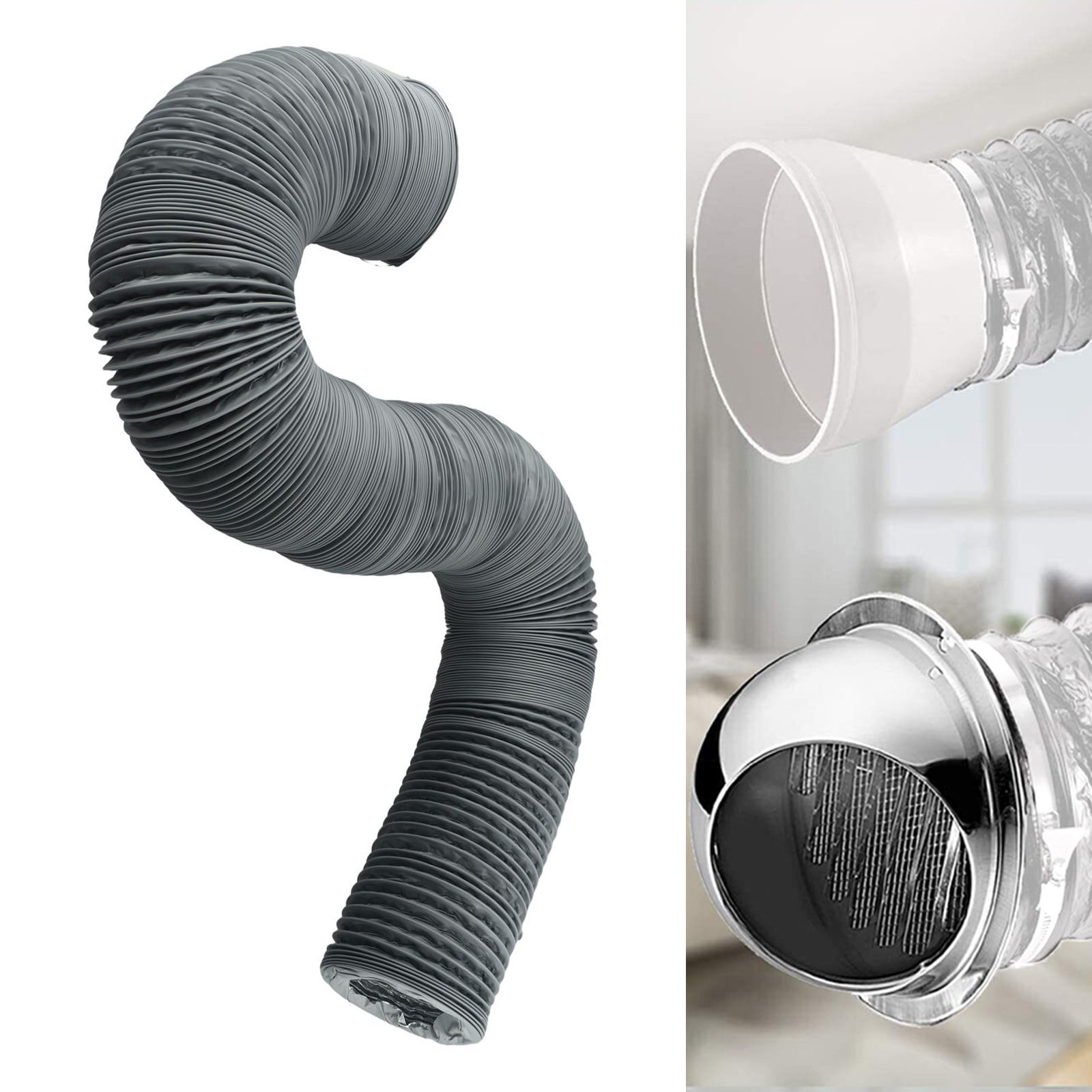 Sheng Yi Flexible HoseØ100mm Aluminum Pipe Exhaust Hose with 6m Length ...