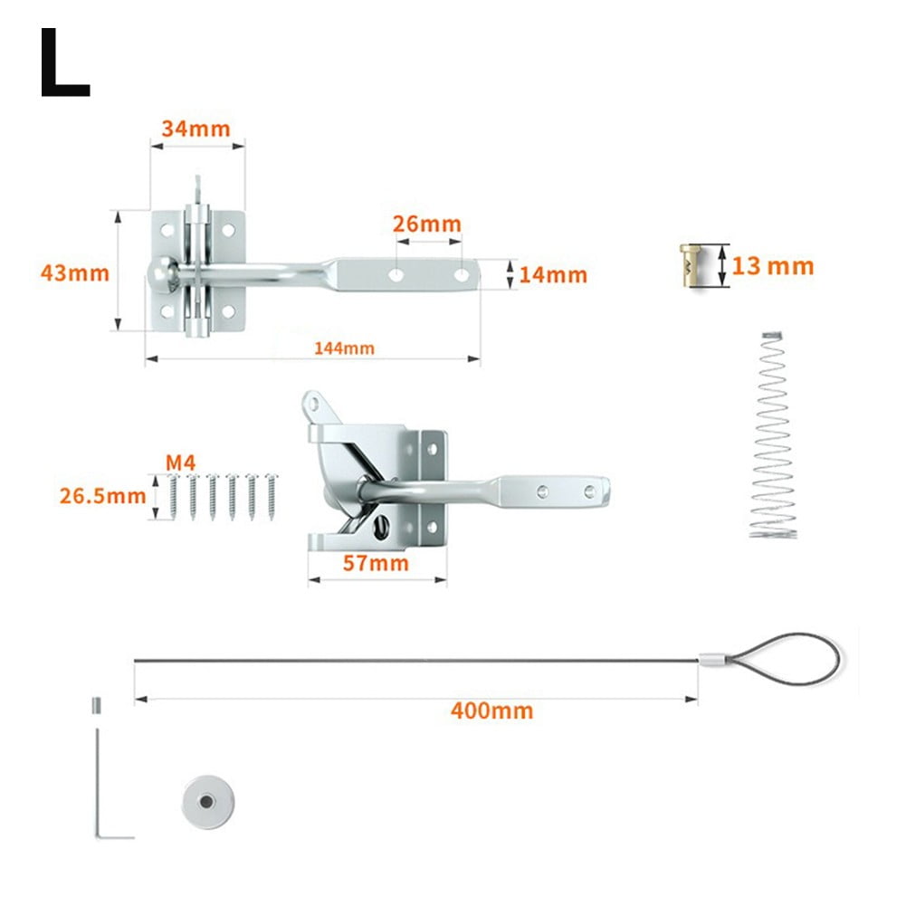 Sheng Yi Home Improvement,Hardware,Fence Latch Door Lock Self Locking ...