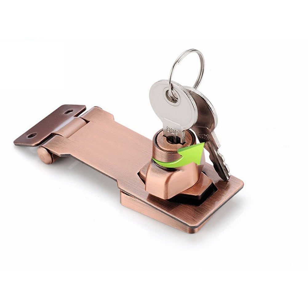 Sheng Yi Home Improvement,Hardware,Locks Keyed Locking Hasp Locks with Keys and Screws Thick ...