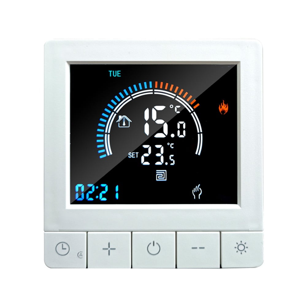 Sheng Yi LCD Room Thermostat Room Controller Floor Heating Temperature ...