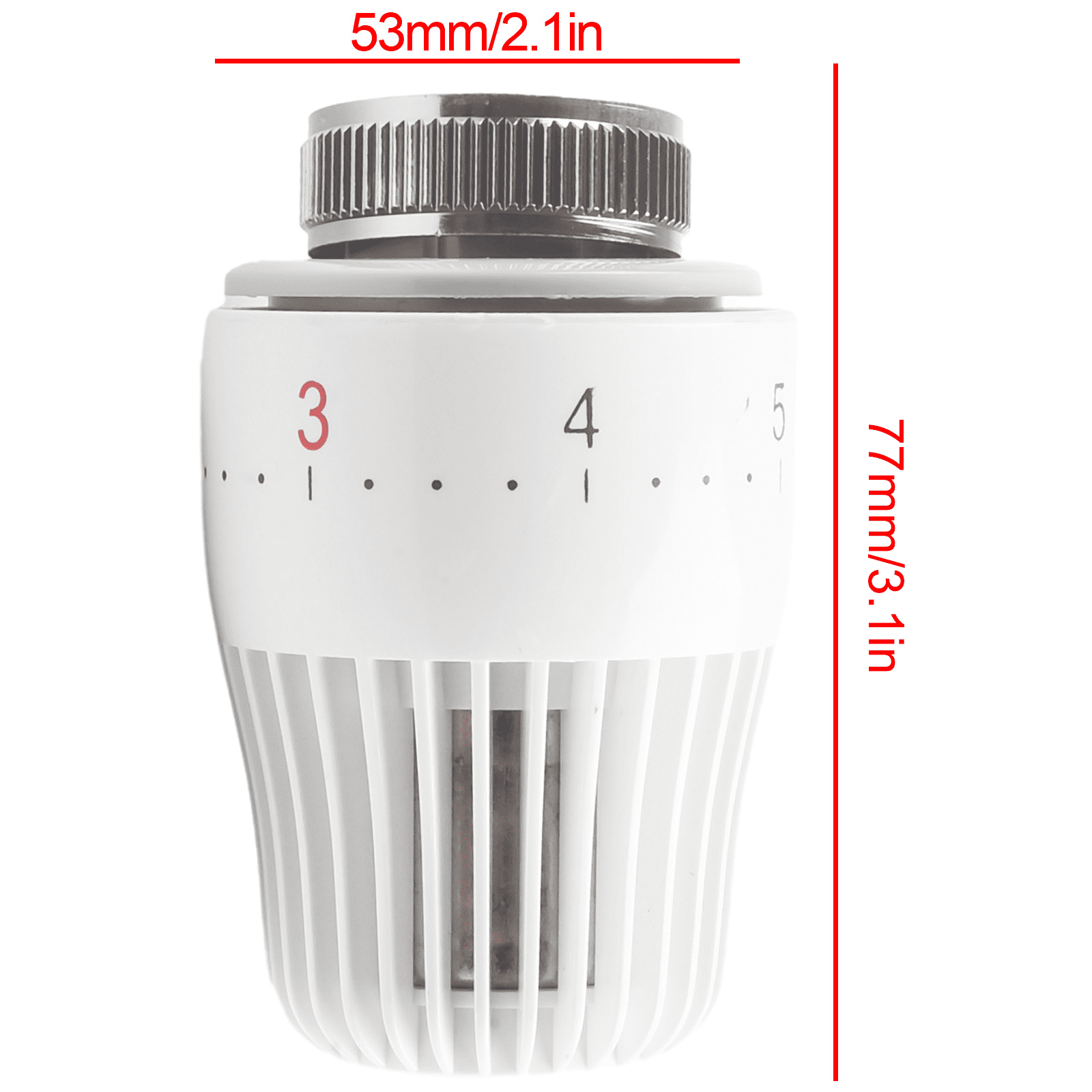 Sheng Yi M30x1.5 thermostatic radiator valve replacement sensor head ...