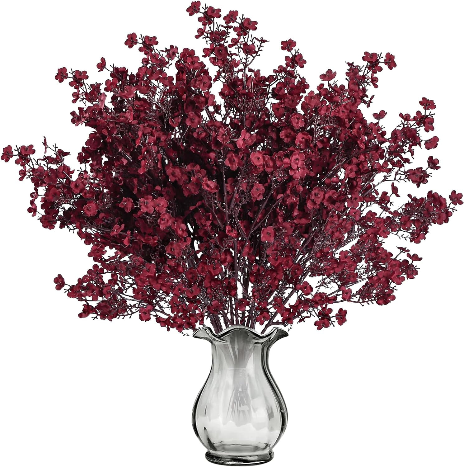 ShengRui 15 Pcs Babys Breath Artificial Flowers Gypsophila Bouquets ...