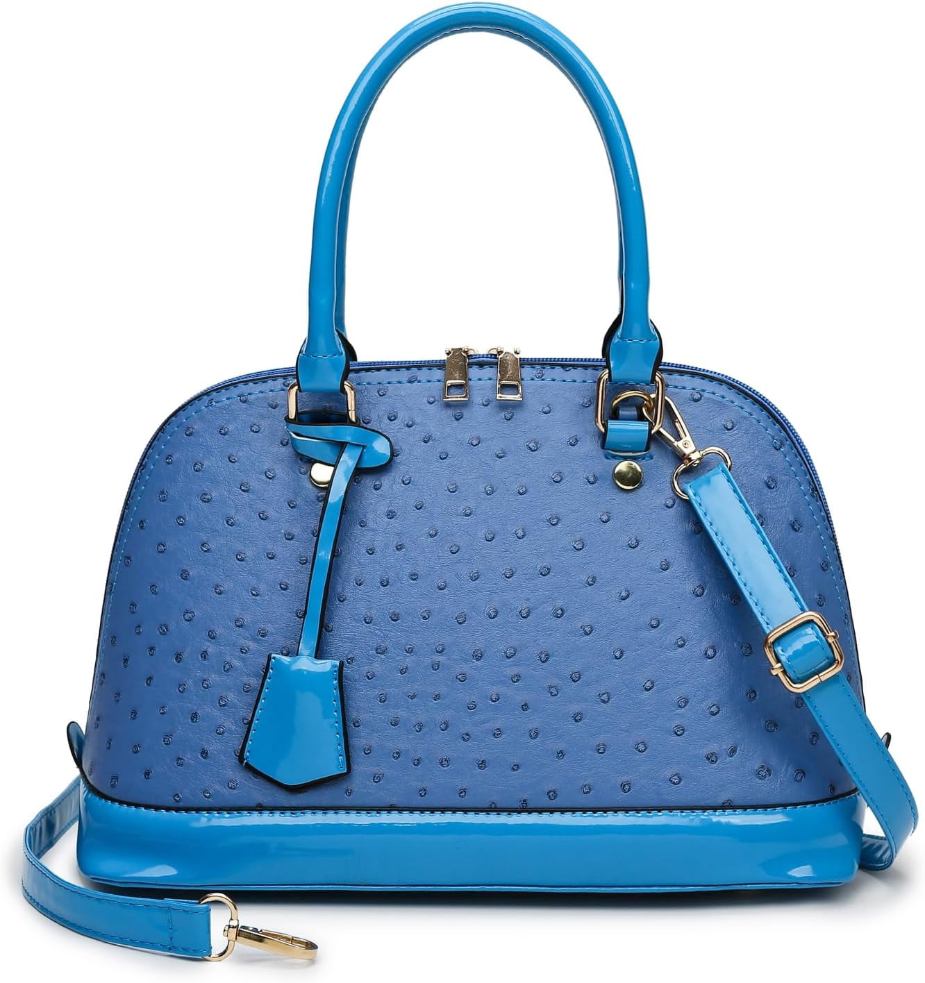ShengRui Cross Body Bag Purses for Women,Dome Crossbody Handbag PU ...