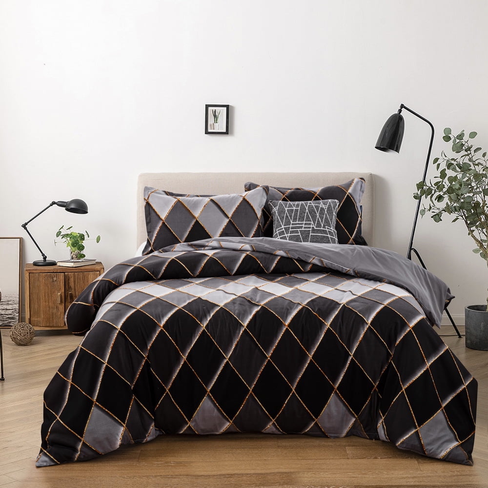 ShengRui Family Textile Line Geometric Element Diamond -Shaped Printed ...