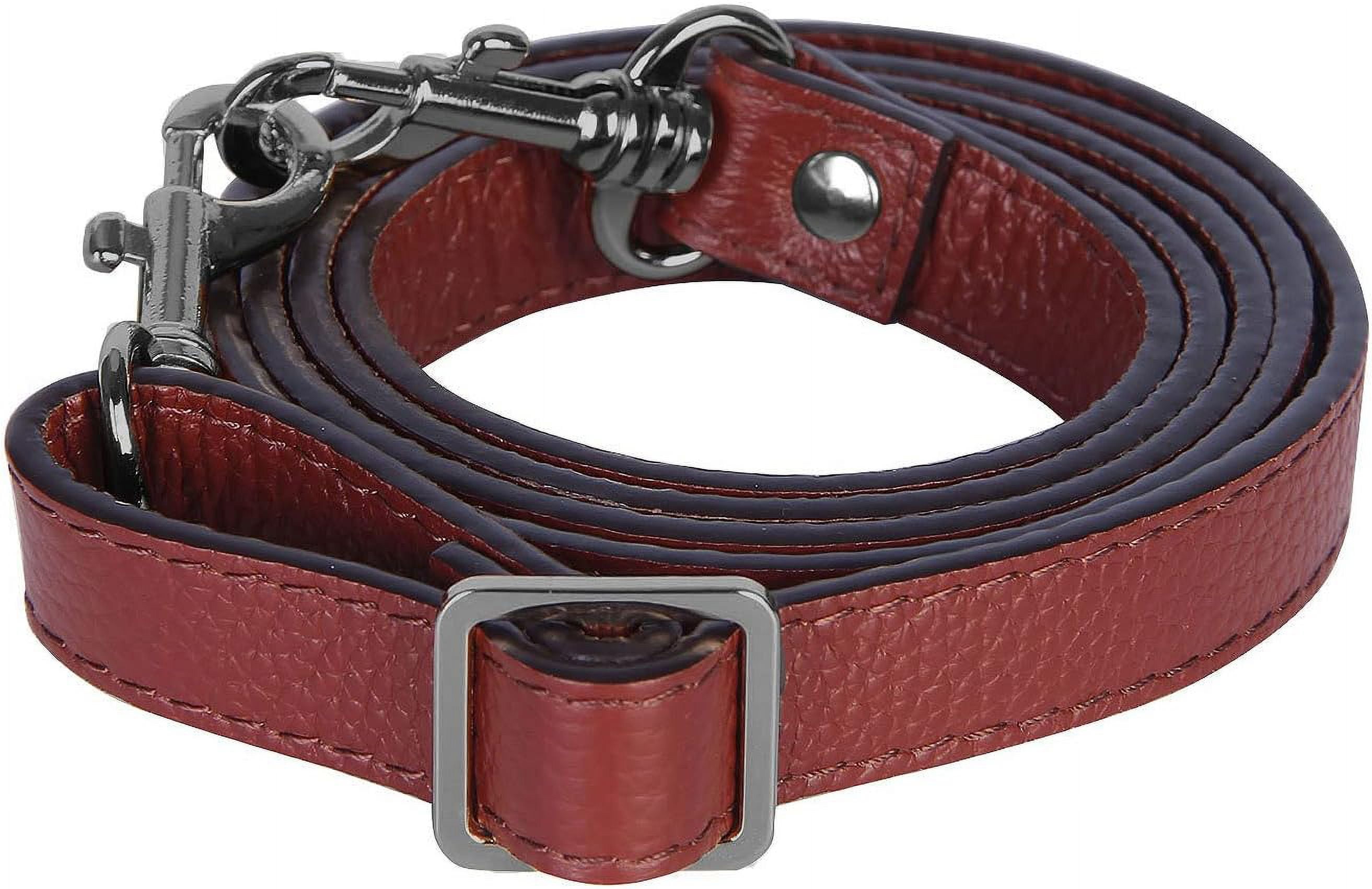 ShengRui Full Grain Leather Adjustable Crossbody Straps Replacement - 0.7” Wide, 25”-51” Long ...